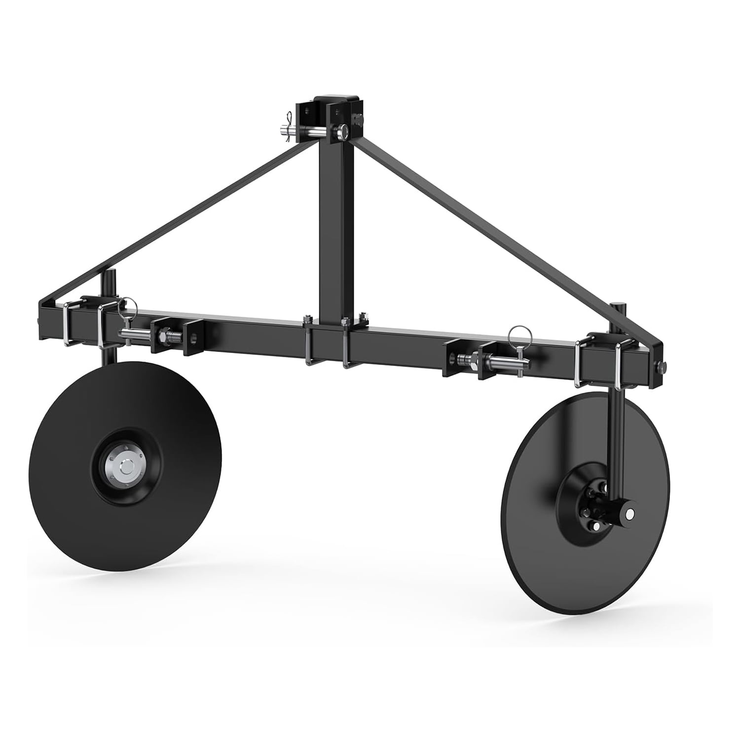 Telyswee 48" Adjustable Disc Bedder, Heavy Duty Garden Disc Plow ...