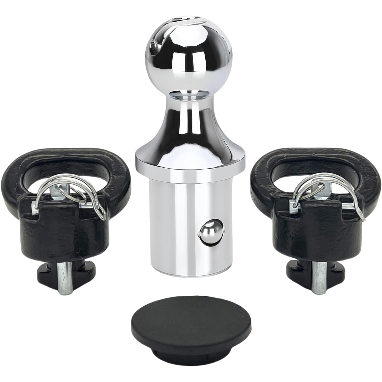 Telyswee 60638 Puck System Gooseneck Hitch Ball Kit for DodgeRam 2500 ...