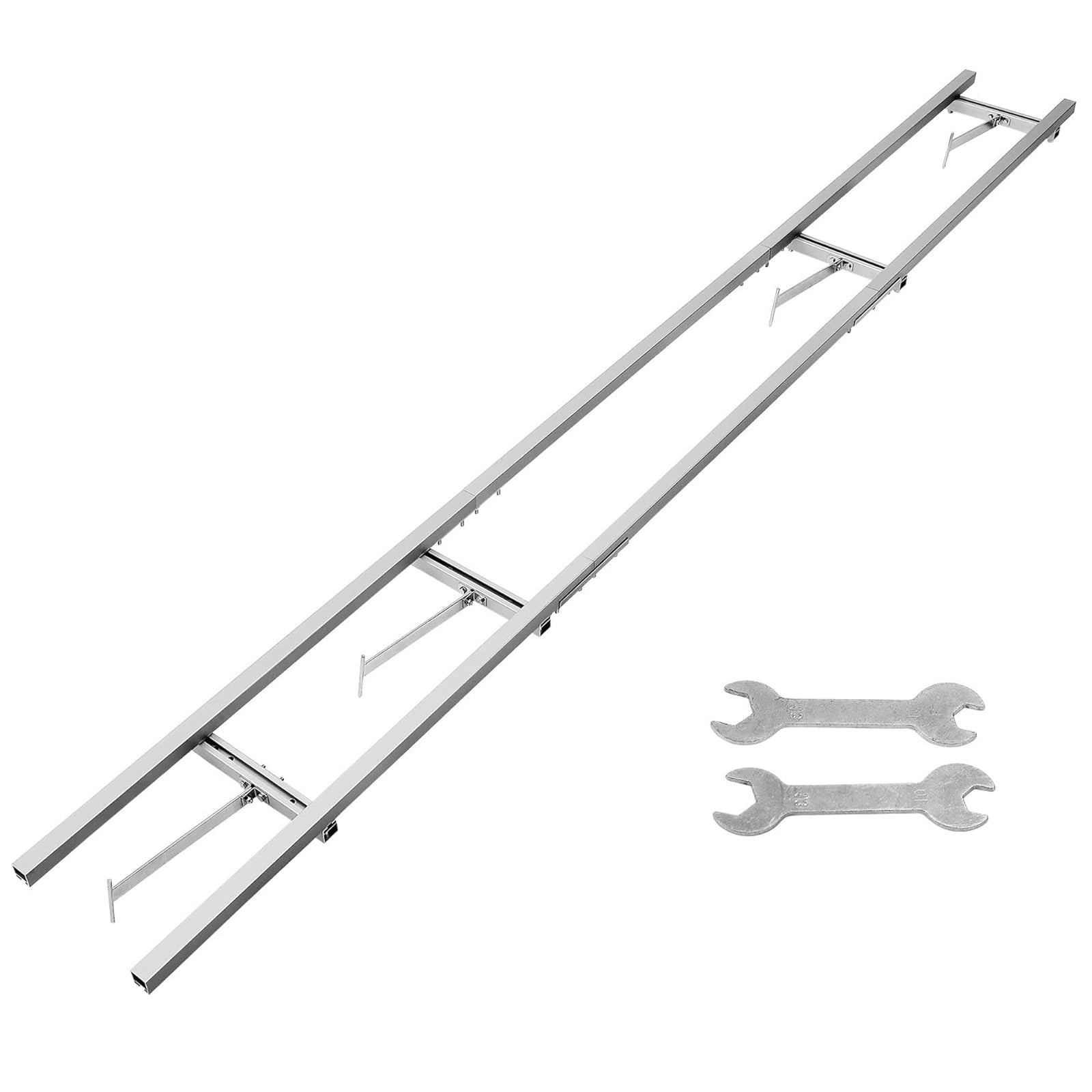 Telyswee 9 FT Rail Mill Guide System 4 Crossbar Kits Work with Chainsaw ...