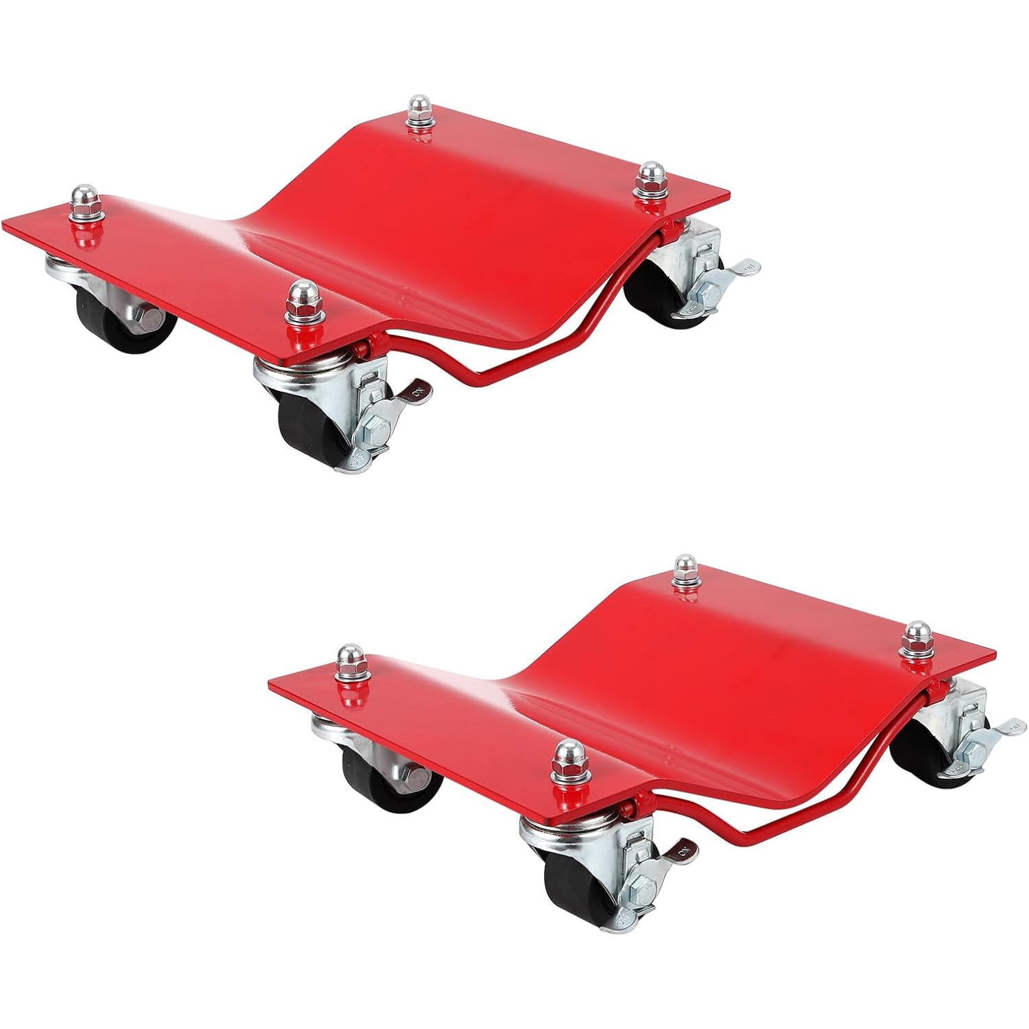 Telyswee Car Dolly Set, 5000LB Capacity Heavy Duty Vehicle Wheel ...