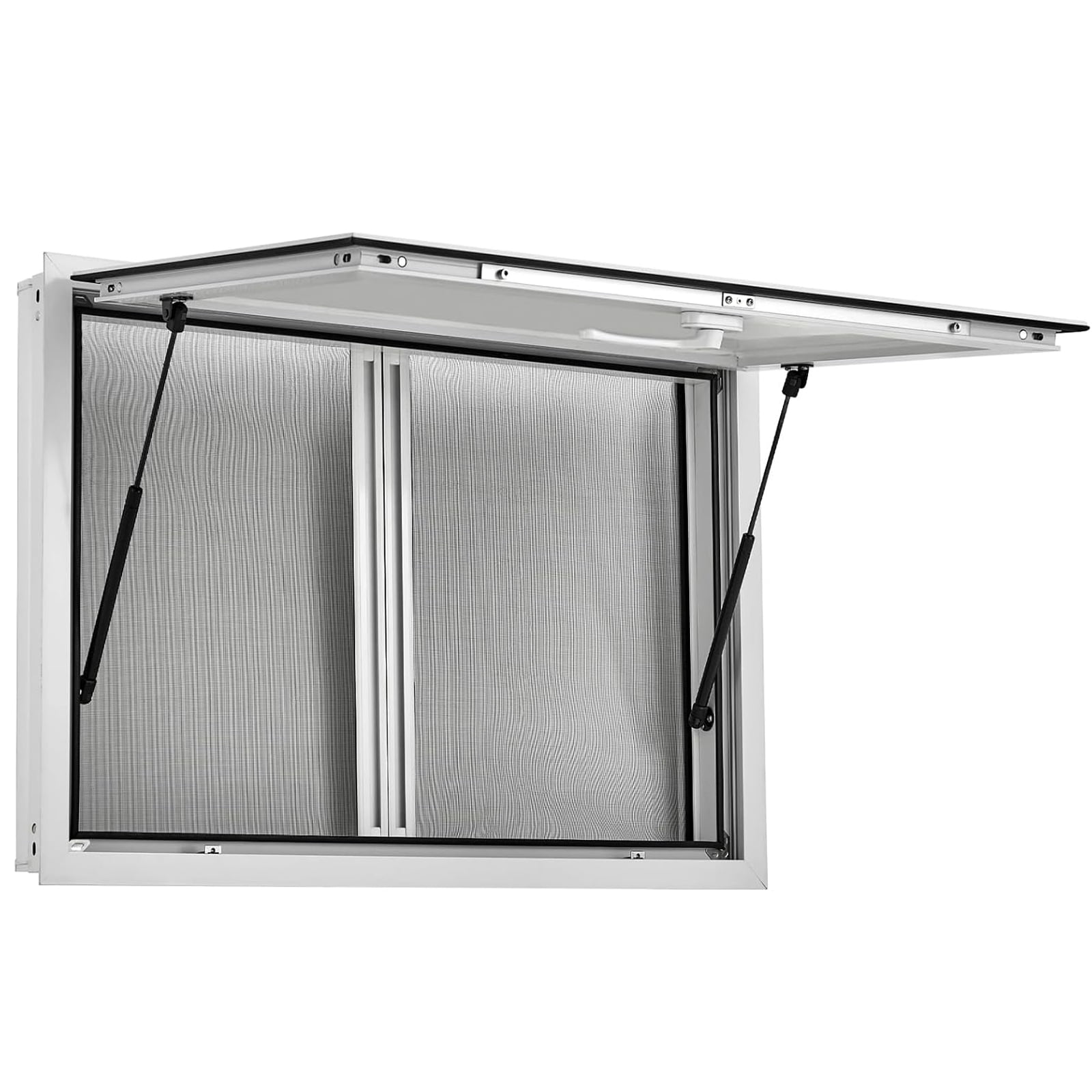 Telyswee Concession Window 36"x24", Aluminum Alloy Food Truck Window ...