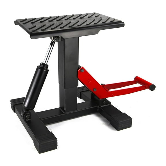 Dirt Bike Lift Stand Hydraulic Motorcycle Jack 440 lbs Capacity ...