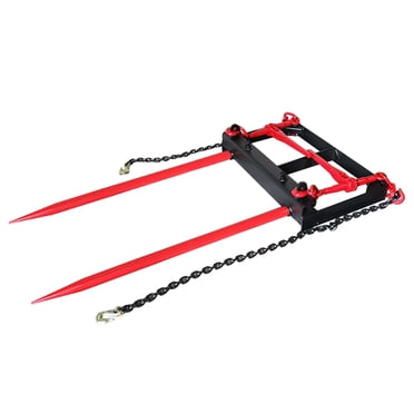 WildBreak 60" Tractor Rake, Attached by 3 Points, with Hard Rake Body ...