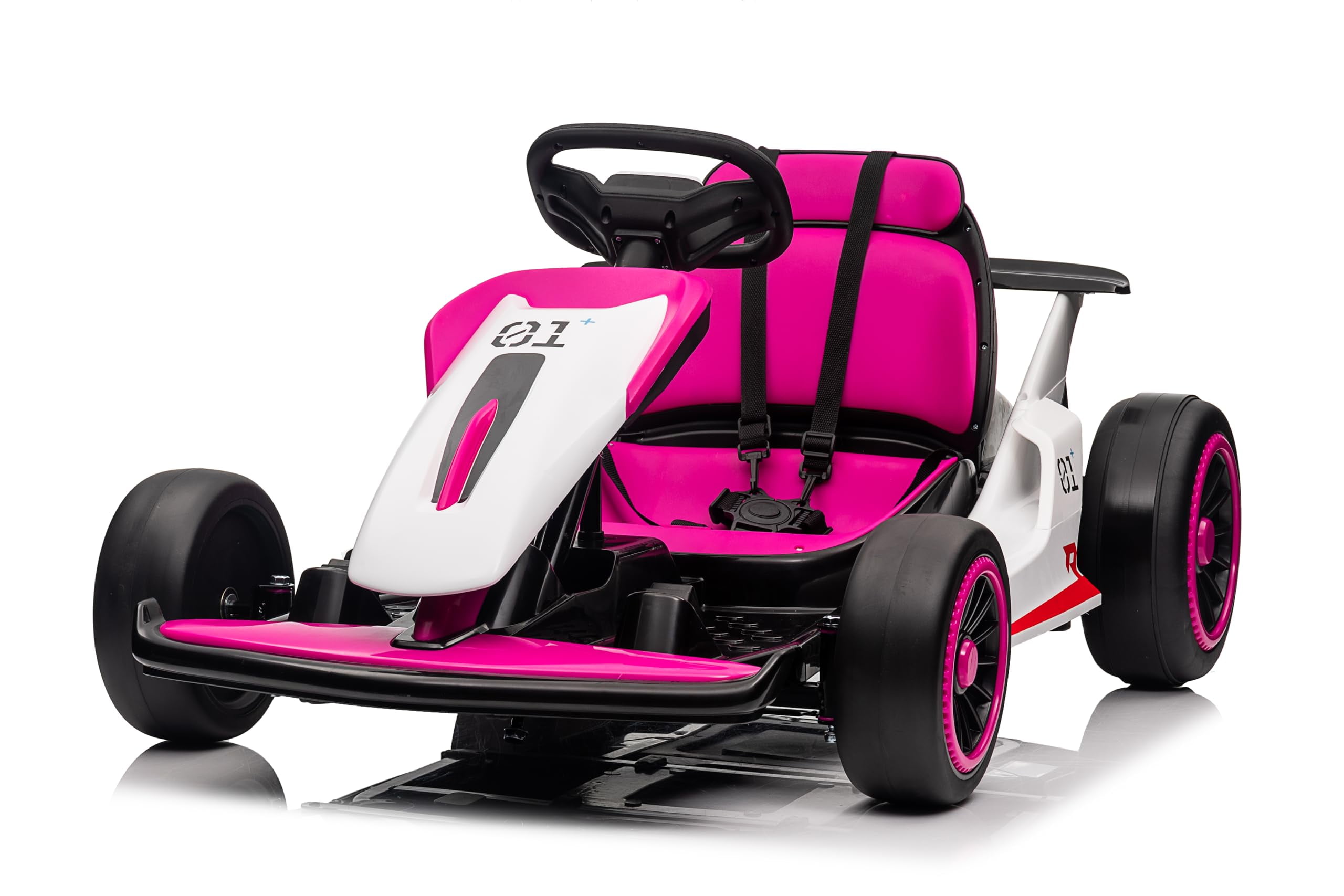 Telyswee Electric Go Kart for Kids, 24V 7AH Battery 300W Powerful ...