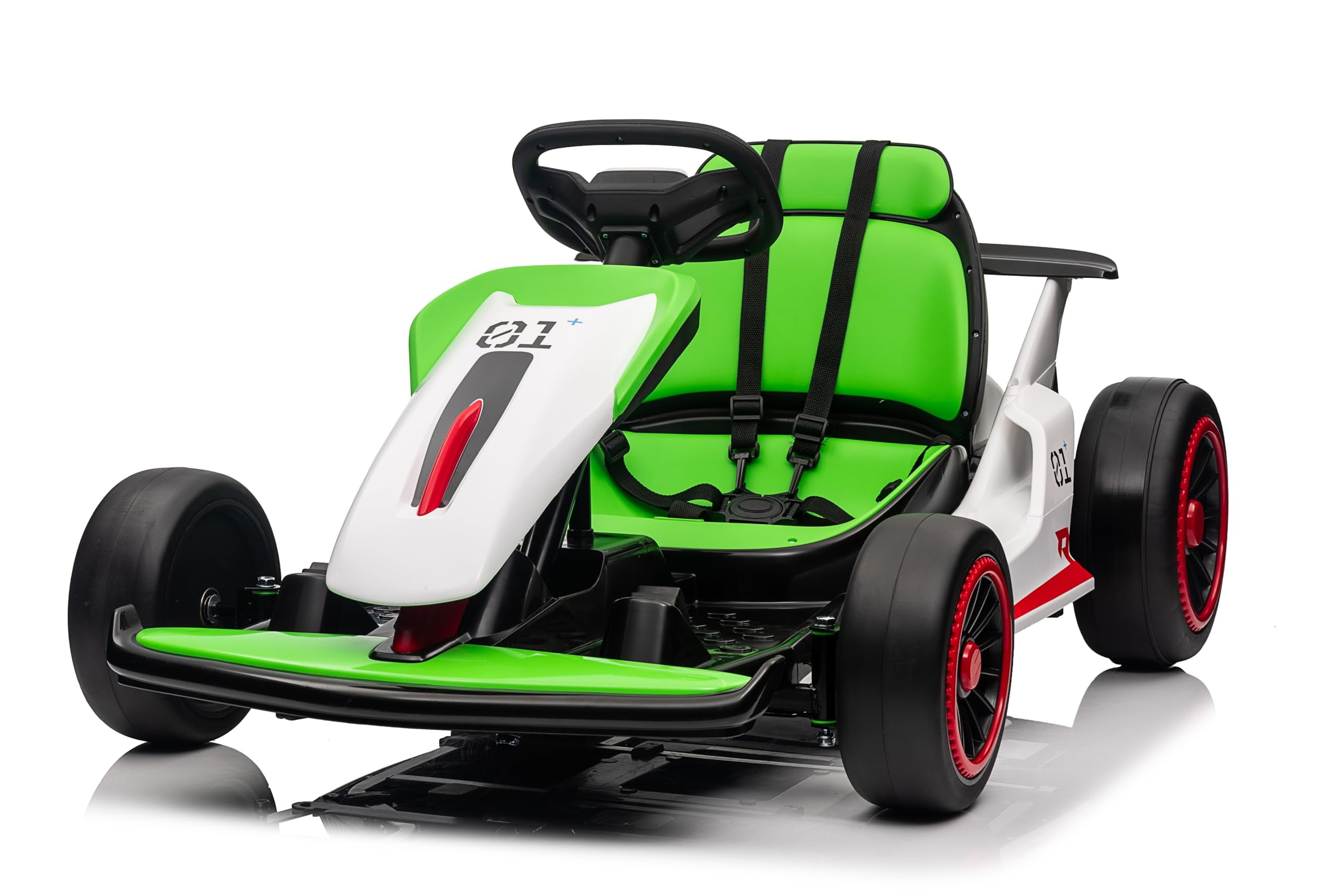 Telyswee Electric Go Kart for Kids, 24V 7AH Battery 300W Powerful ...