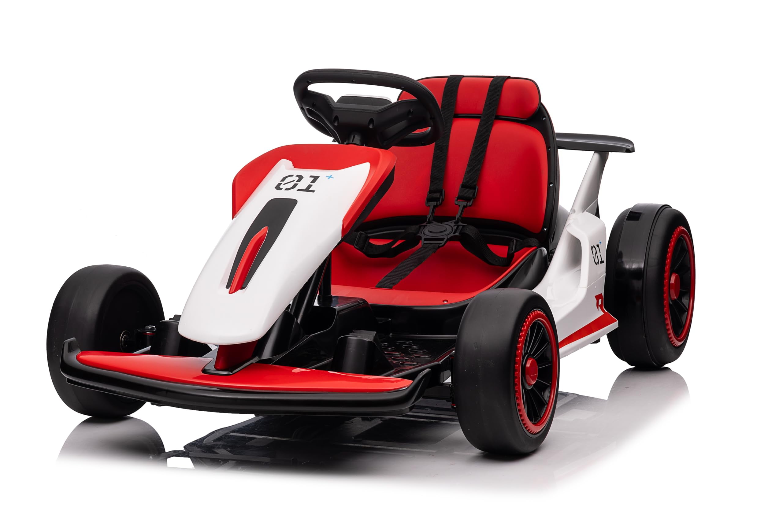 Telyswee Electric Go Kart for Kids, 24V 7AH Battery 300W Powerful ...