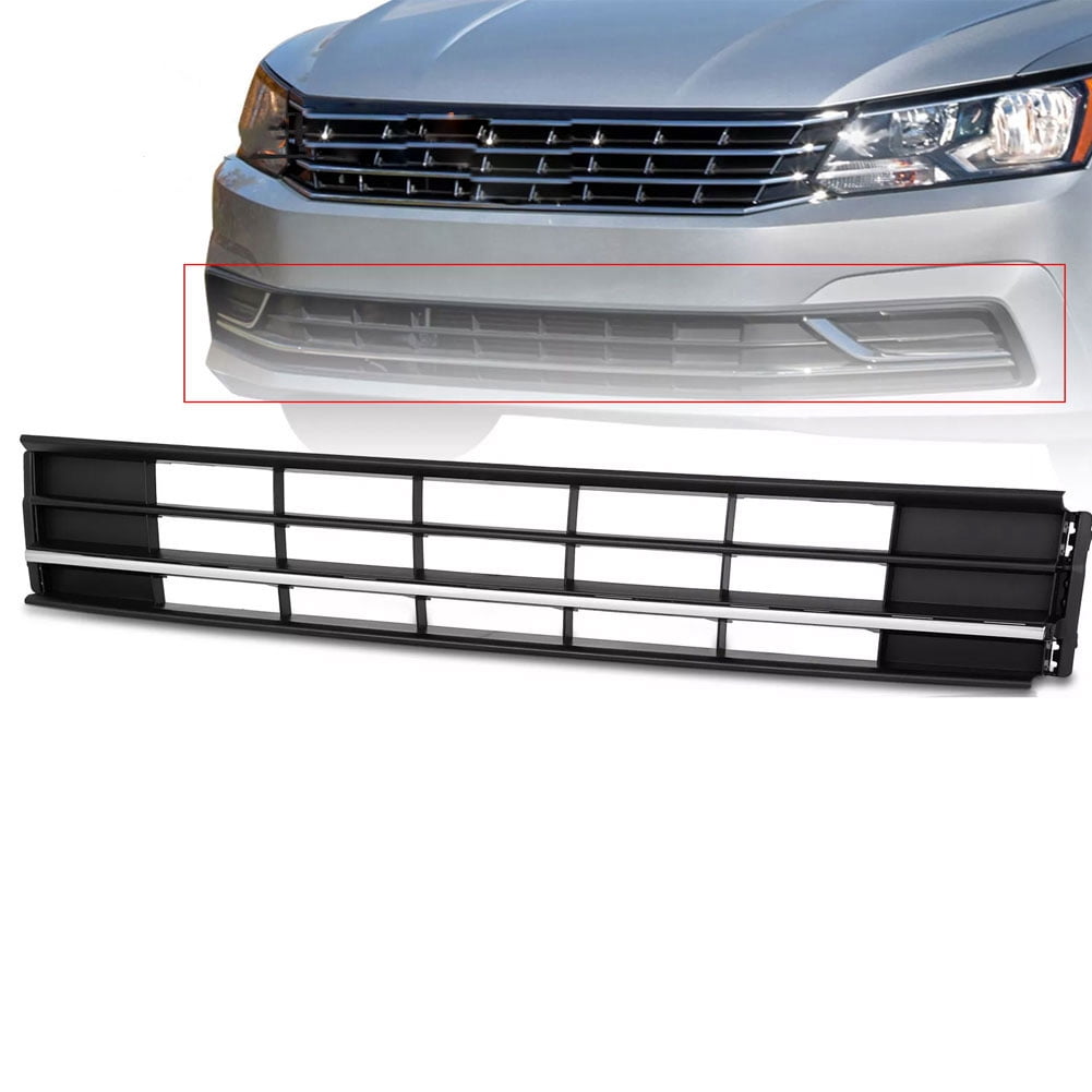 Telyswee Front Bumper Lower Grille, Lattice Design Front Center Lower ...