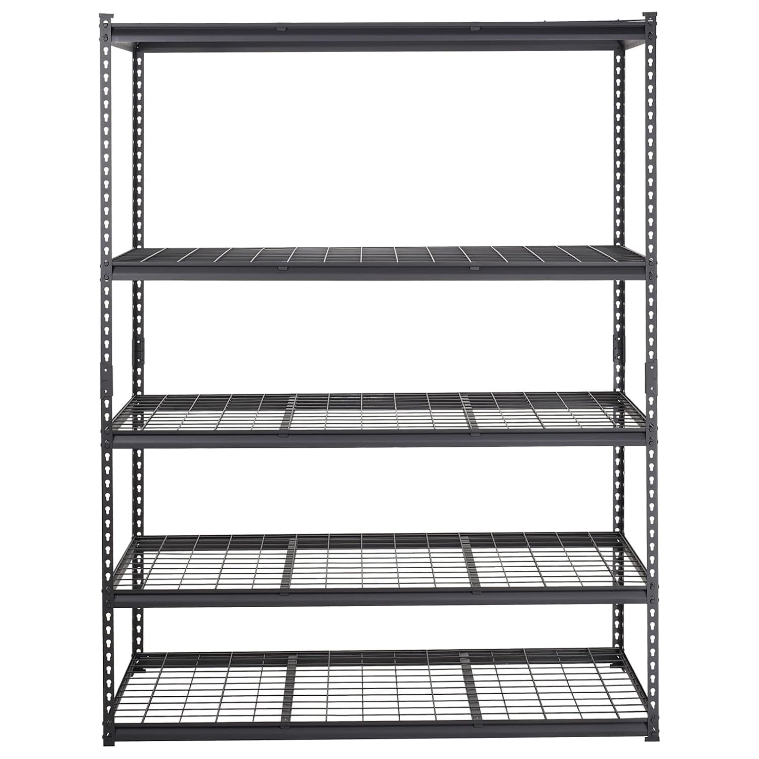 Telyswee Garage Shelving, 5 Tire Storage Shelf Heavy Duty Large Load ...
