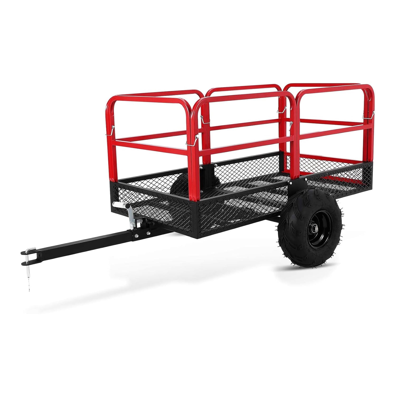 Telyswee Garden Dump Cart, 1500 Lbs Capacity 22 Cubic Feet Heavy Duty ...