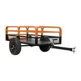 Telyswee Heavy Duty ATV Trailer, 900lb/1600lb Capacity Garden Trailer ...