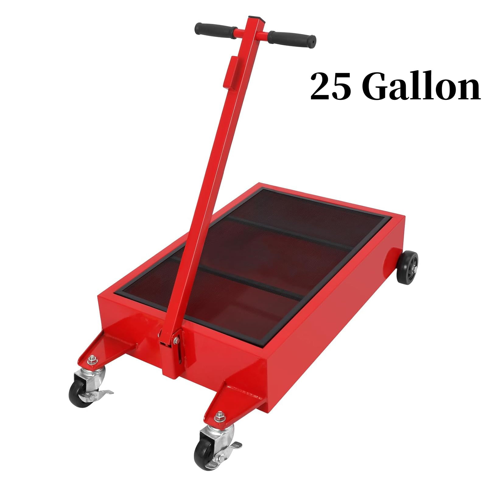 Telyswee Oil Drain Pan 25 Gallon Oil Drain Tank with Switch, 95L Oil ...