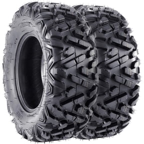 Ktaxon All Terrain ATV UTV Tires, 25x8-12 Front, 25x10-12 Rear, 6PR ...