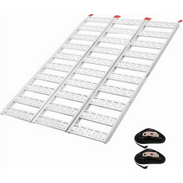 Free Shipping! KFFKFF Aluminum Folding Loading Ramp 1500 lbs Capacity ...