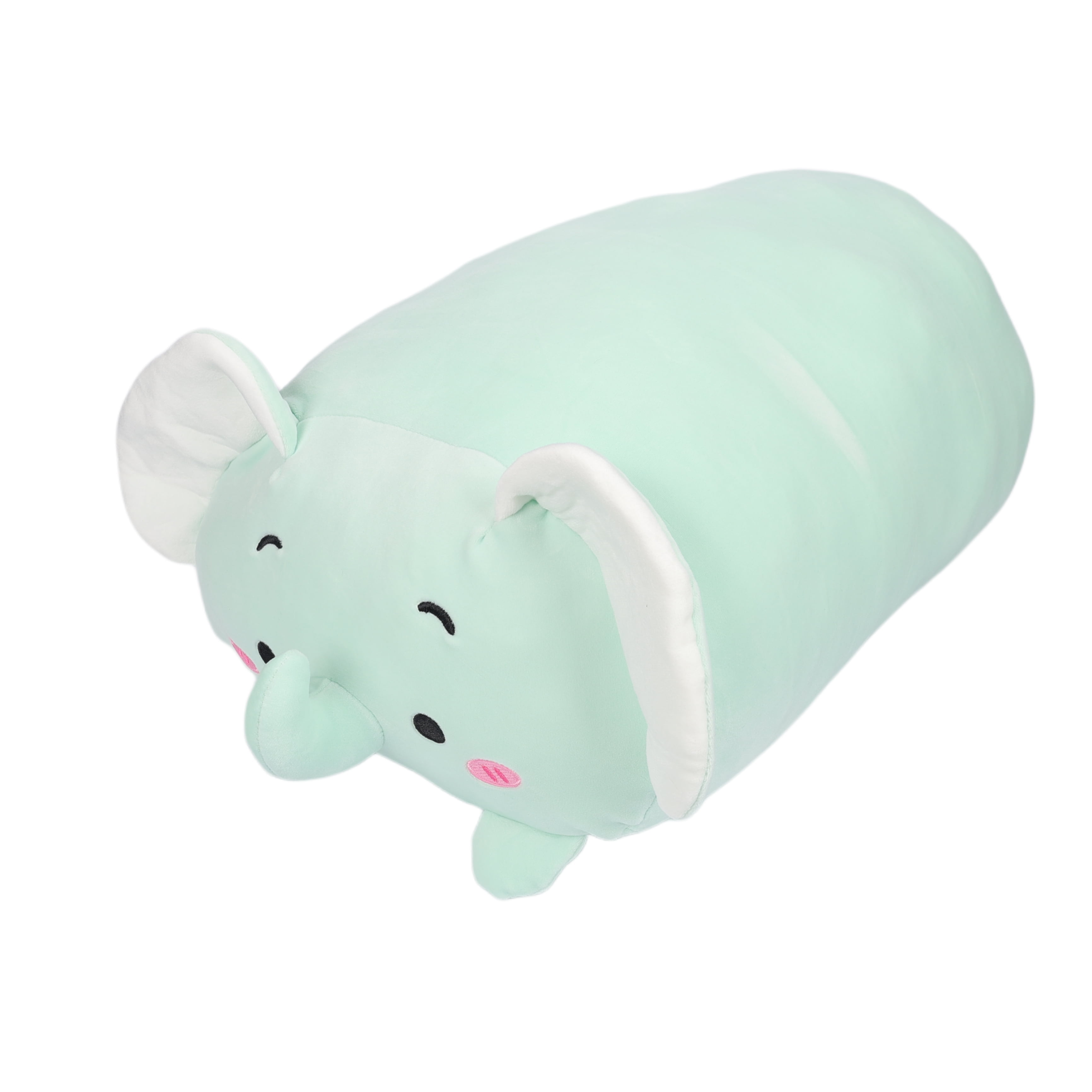 TemBe 23.6 inch Cute Large Elephant Plush Stuffed Animal Pillow, Very ...