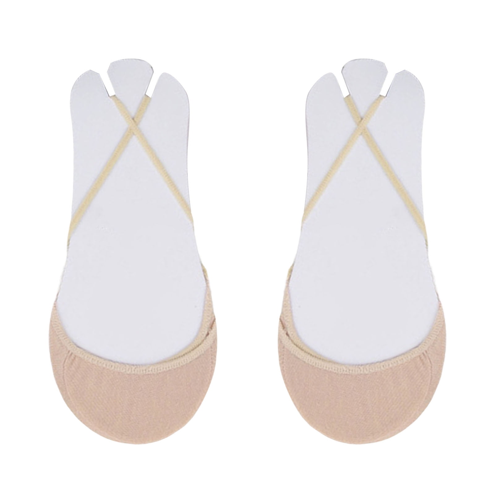 Temacd 1 Pair Invisible Socks Super Soft Cotton High Elasticity Anti ...