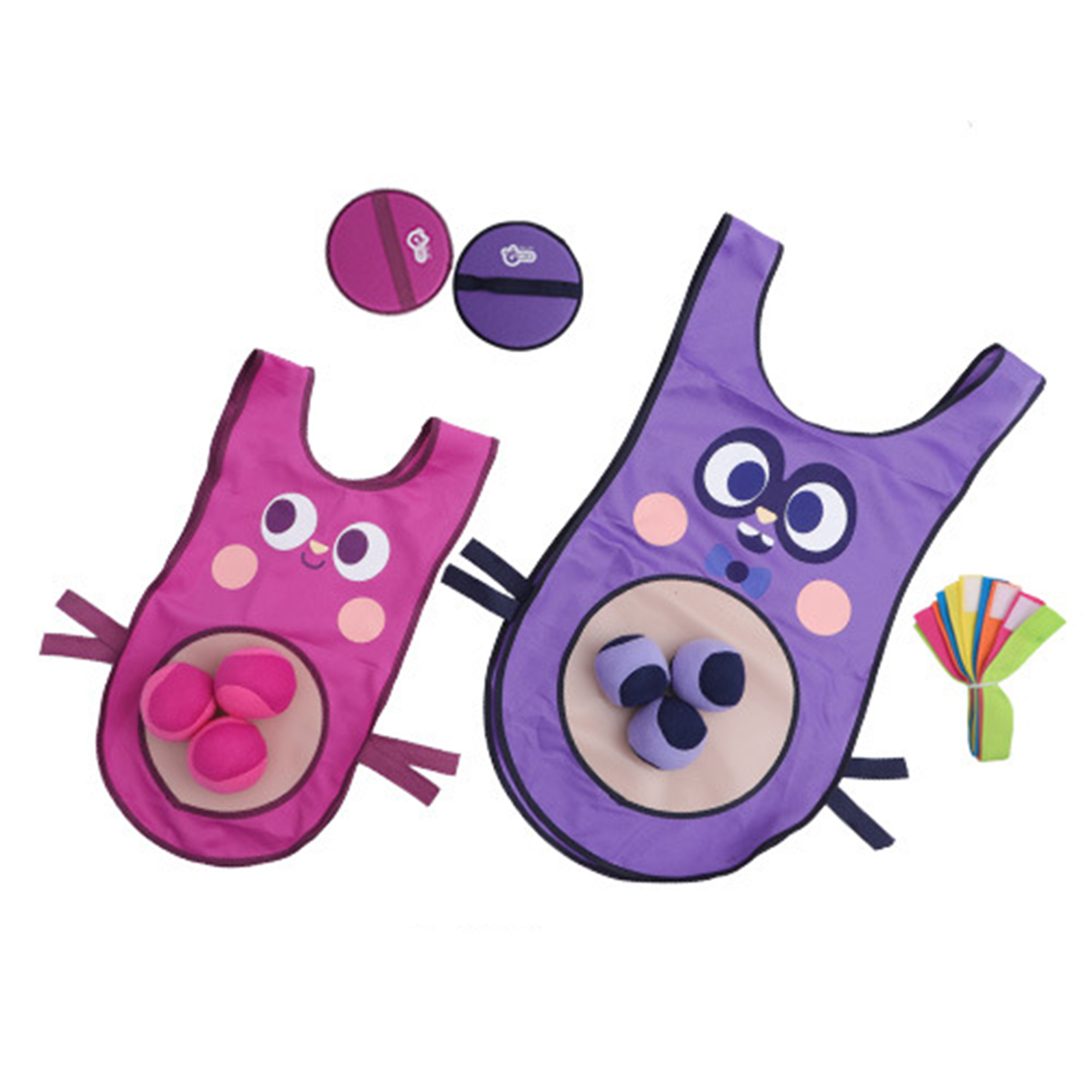 Temacd 1 Set Sticky Throwing Ball Soft No Deformation Throw Catch Ball ...