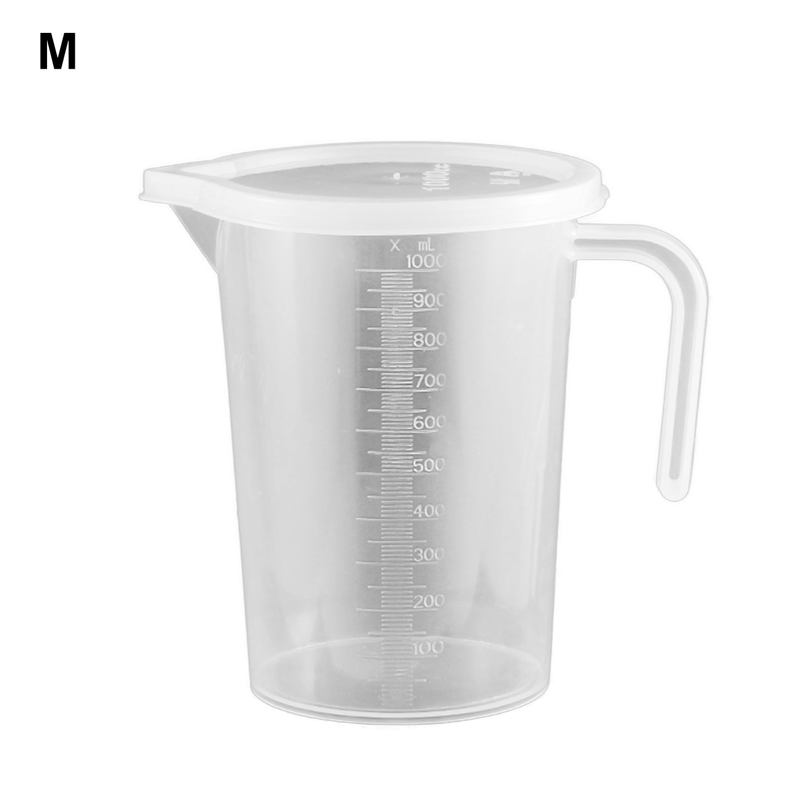 Temacd 1000ml Heat-resistant Measuring Cup Strong Toughness Plastic ...