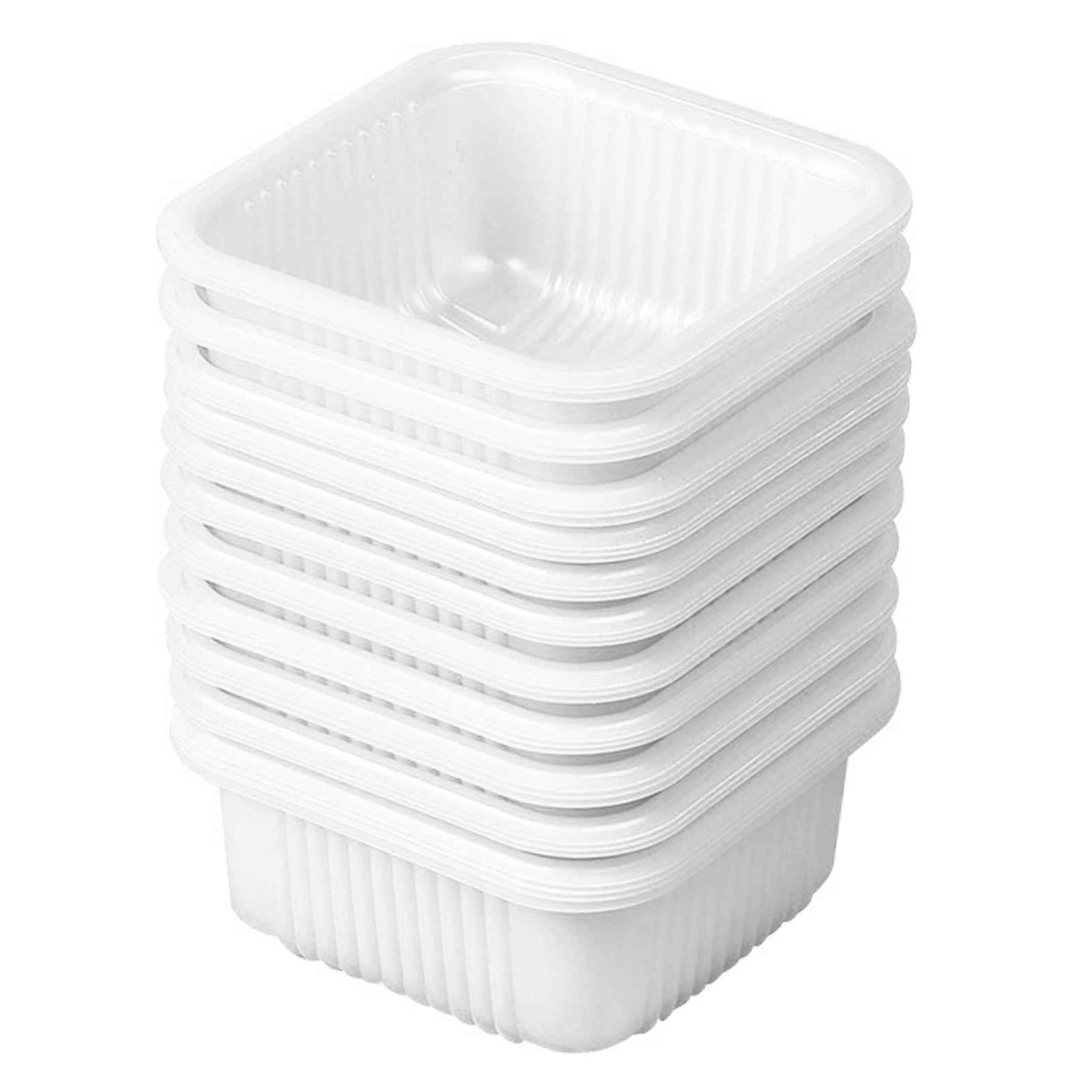 Temacd 100Pcs Thick Food Grade Moon Cake Holder Stackable Waterproof ...