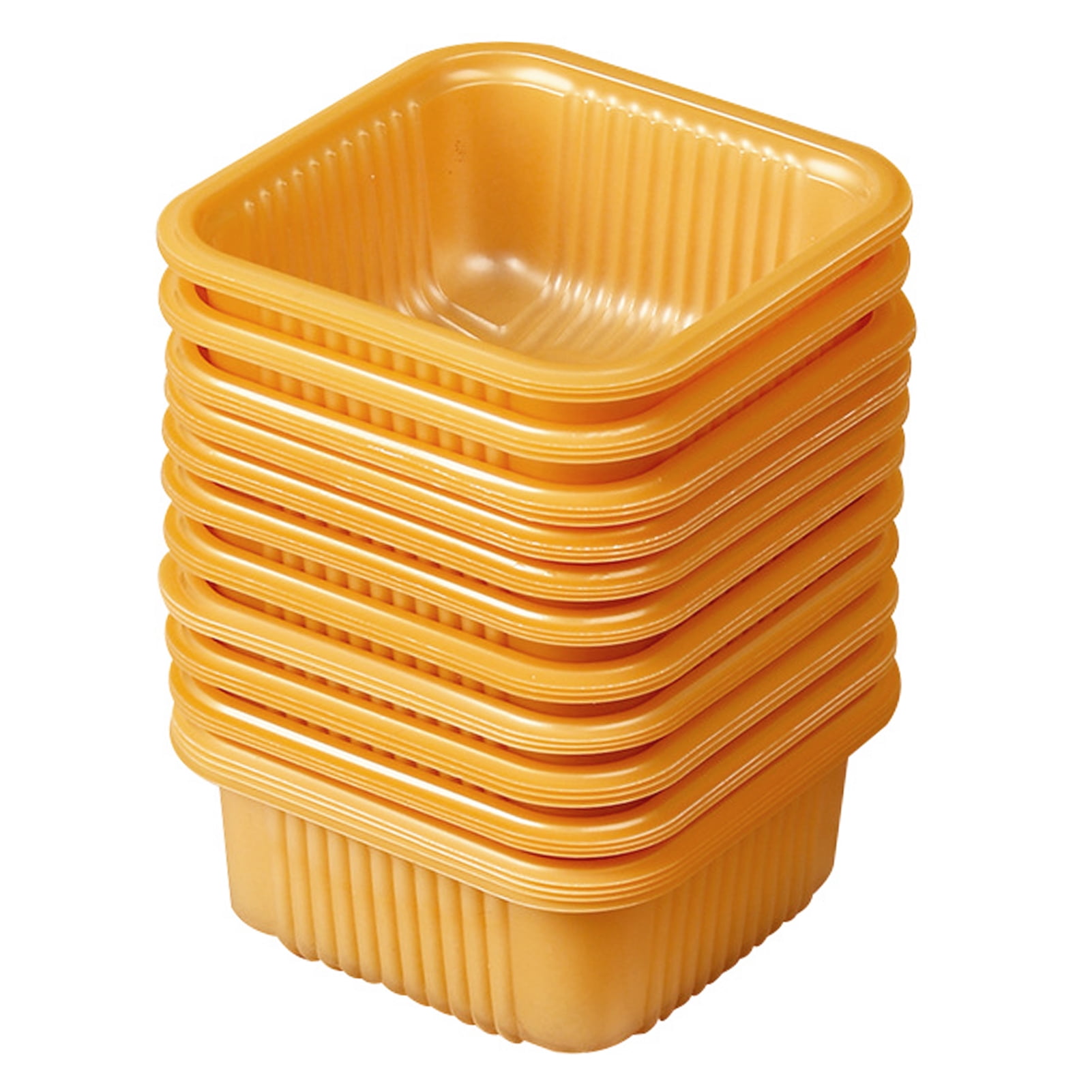 Temacd 100Pcs Thick Food Grade Moon Cake Holder Stackable Waterproof ...