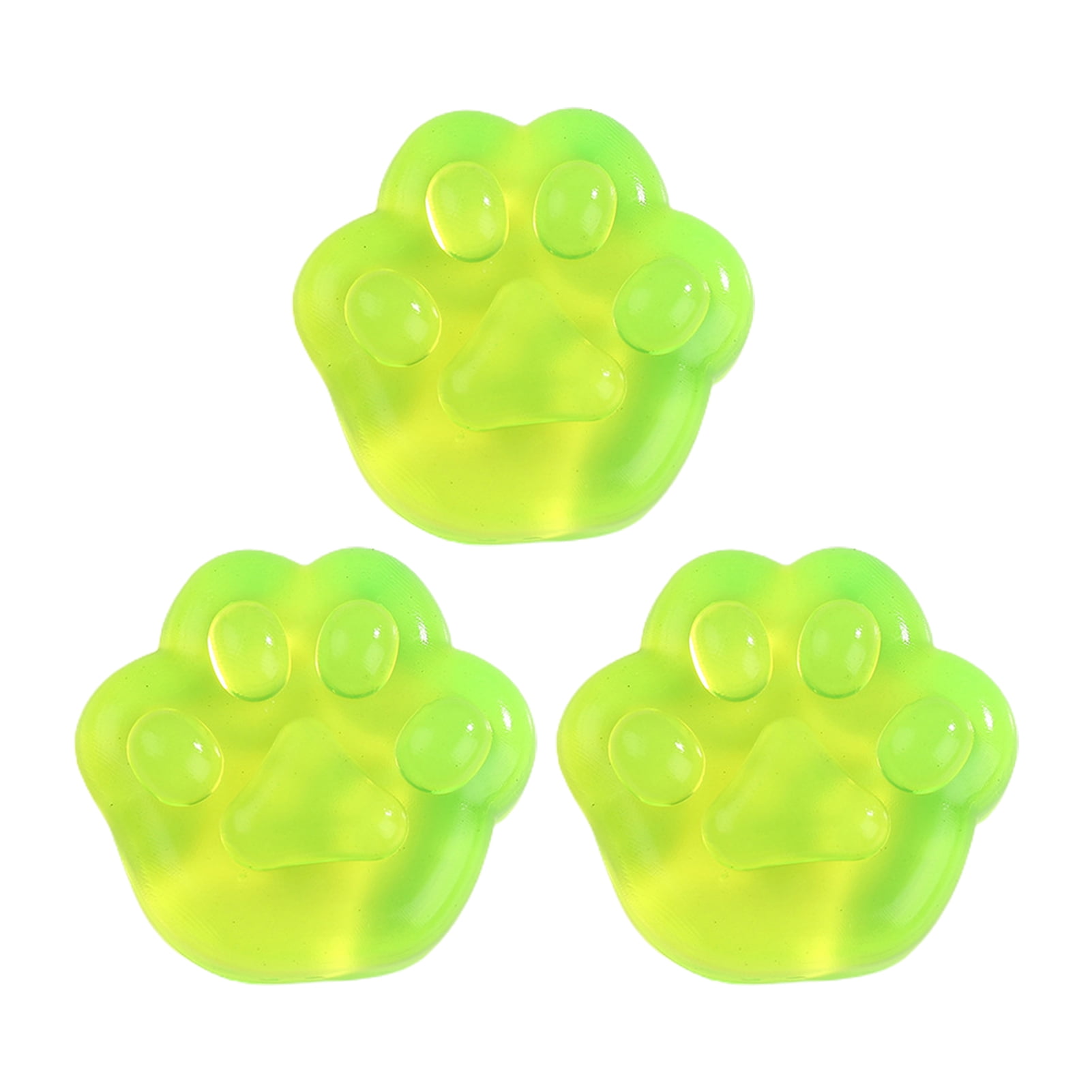 Temacd 3Pcs Stress Relief Toys Soft TPR Flexible Quick Recovery Mini ...