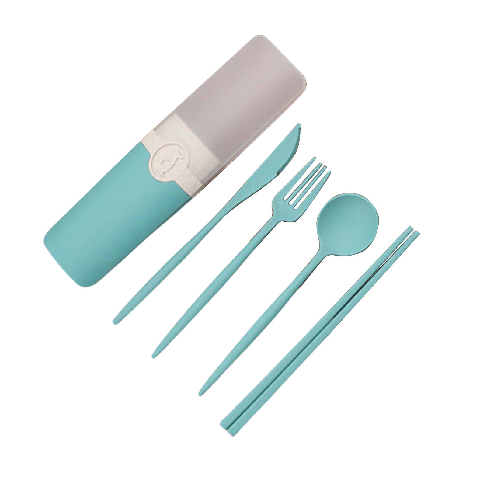 Temacd 5Pcs/Set Spoon Fork Set Minimalist Creative Food Grade Easy to ...