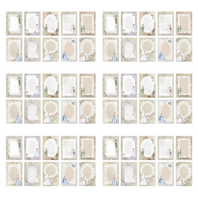 Temacd 60 Sheets Memo Pads Vintage Space-time Stationery Series Smooth ...