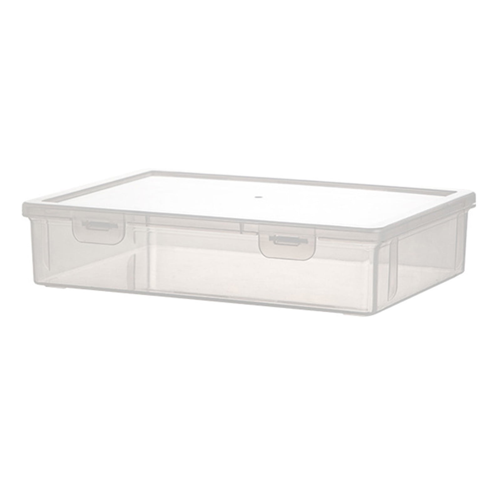 Temacd A4/A5 Documents Storage Case Buckle Design Dust-proof PP Wide ...