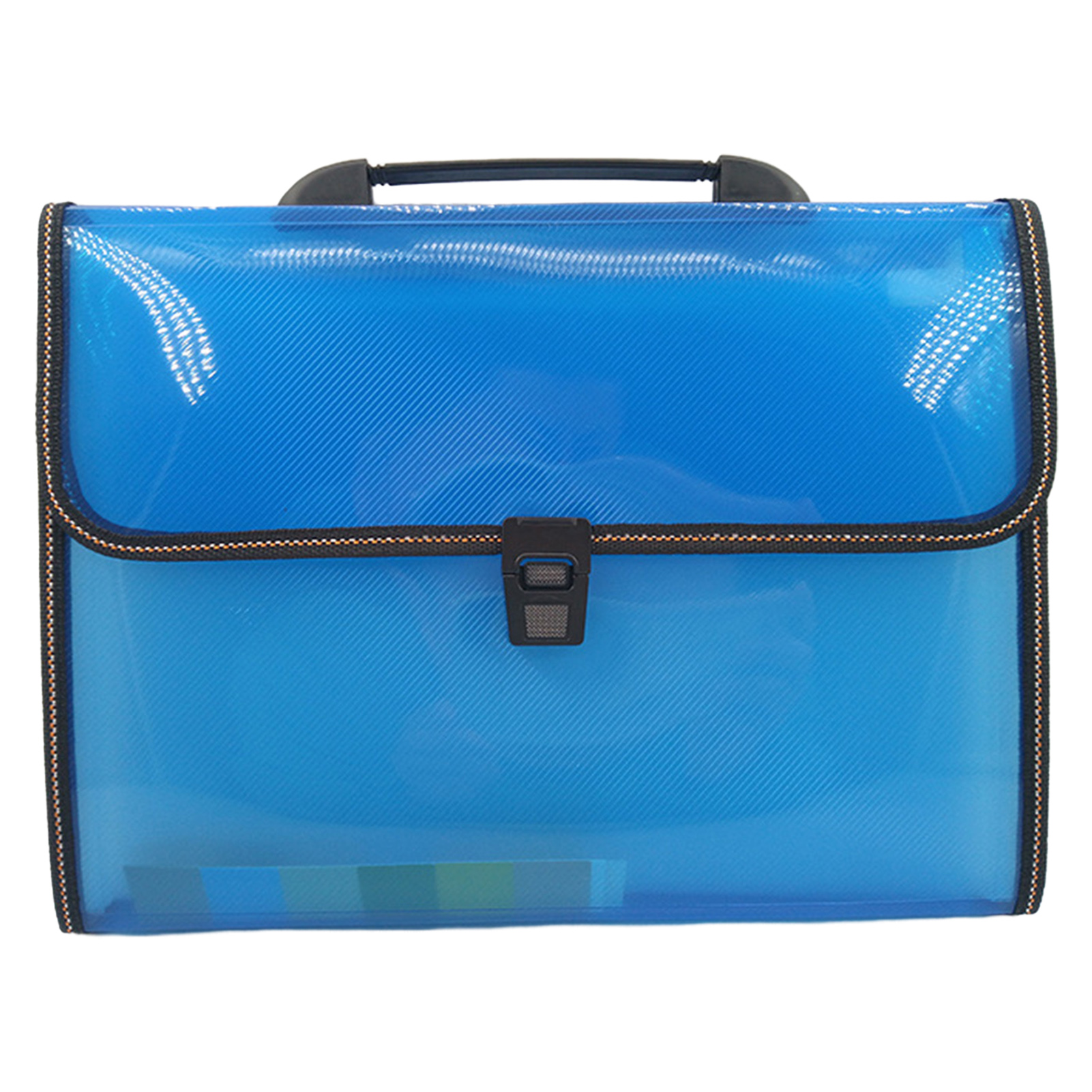 Temacd A4 File Folder Multi-layers 13 Pockets Buckle Portable Handle ...