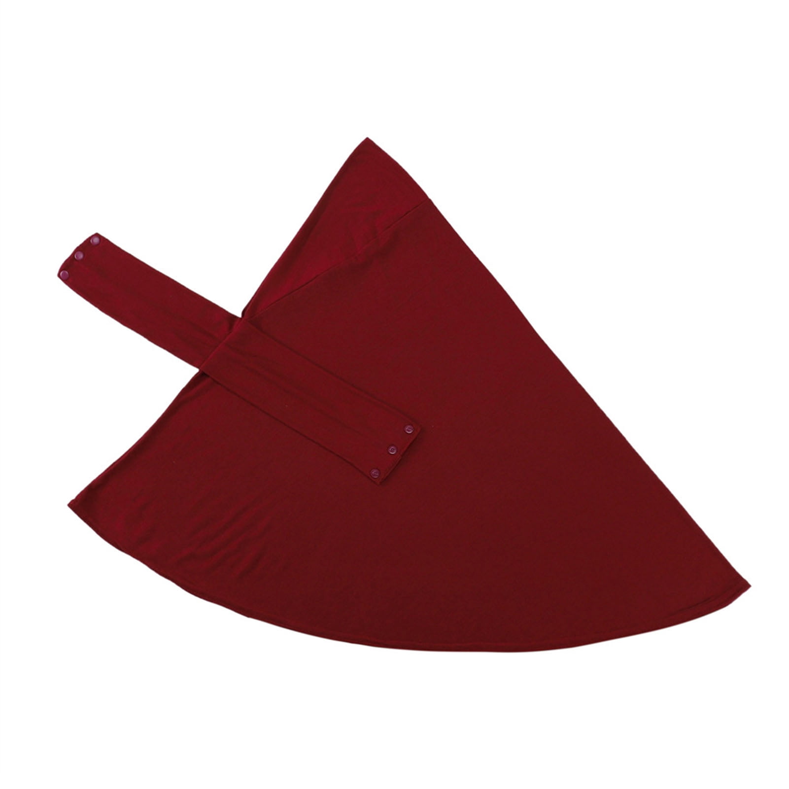 Temacd Adjustable Strap Buttons Cape Hem Turban Hat Women Full Cover ...