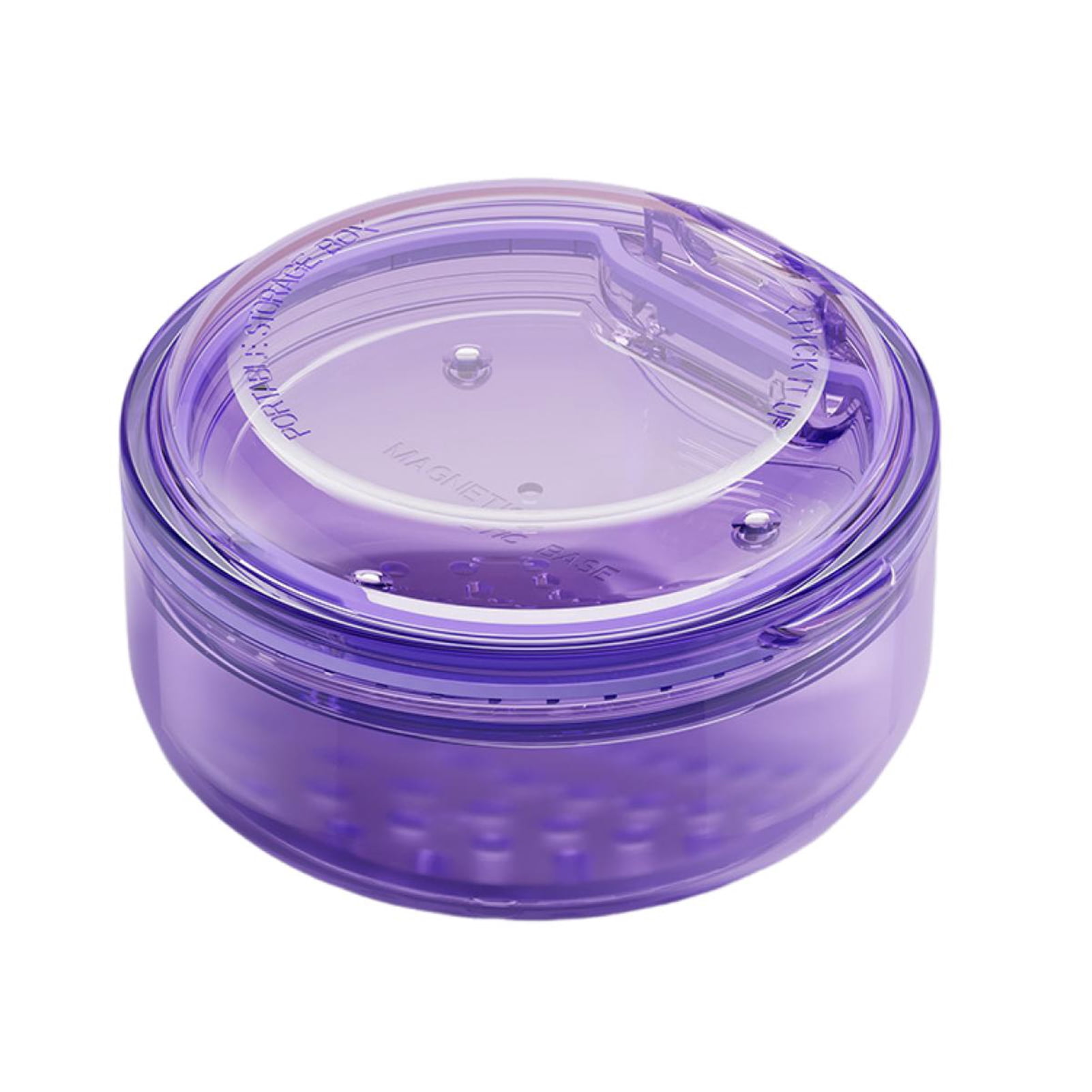 Temacd Aligner Container Holder Portable Retainer Box，with Drain Basket ...