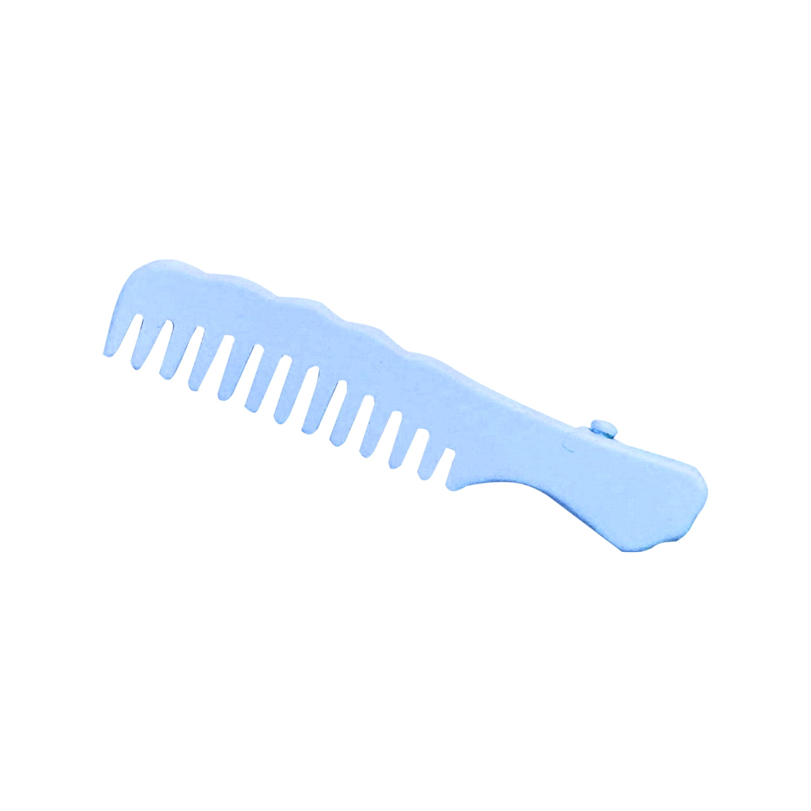 Temacd Bangs Clip Creative Design Comb Shape Non-slip Smooth Edge Fix ...