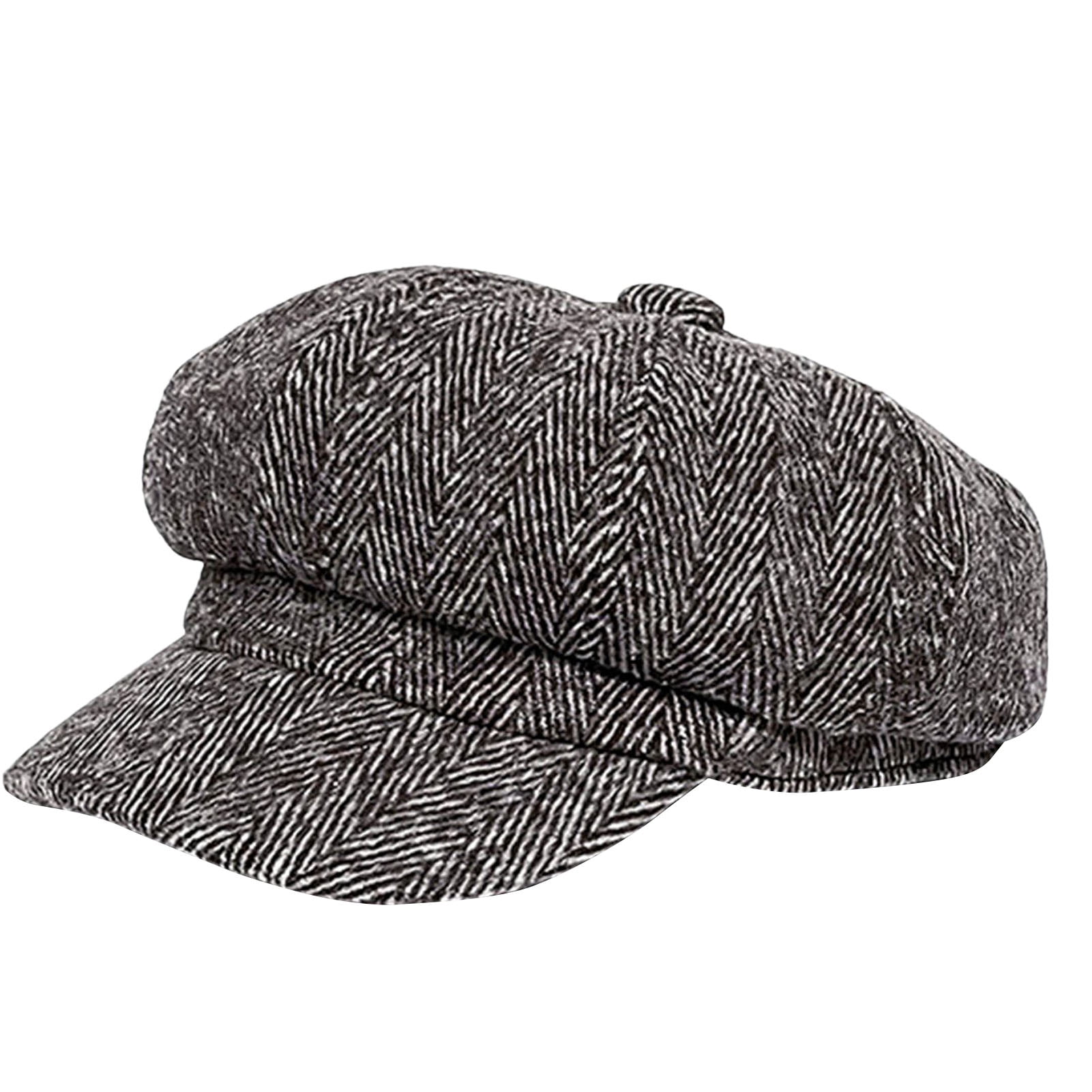 Temacd Beret Hat Adjustable Sun Protection Retro Style Breathable Non ...