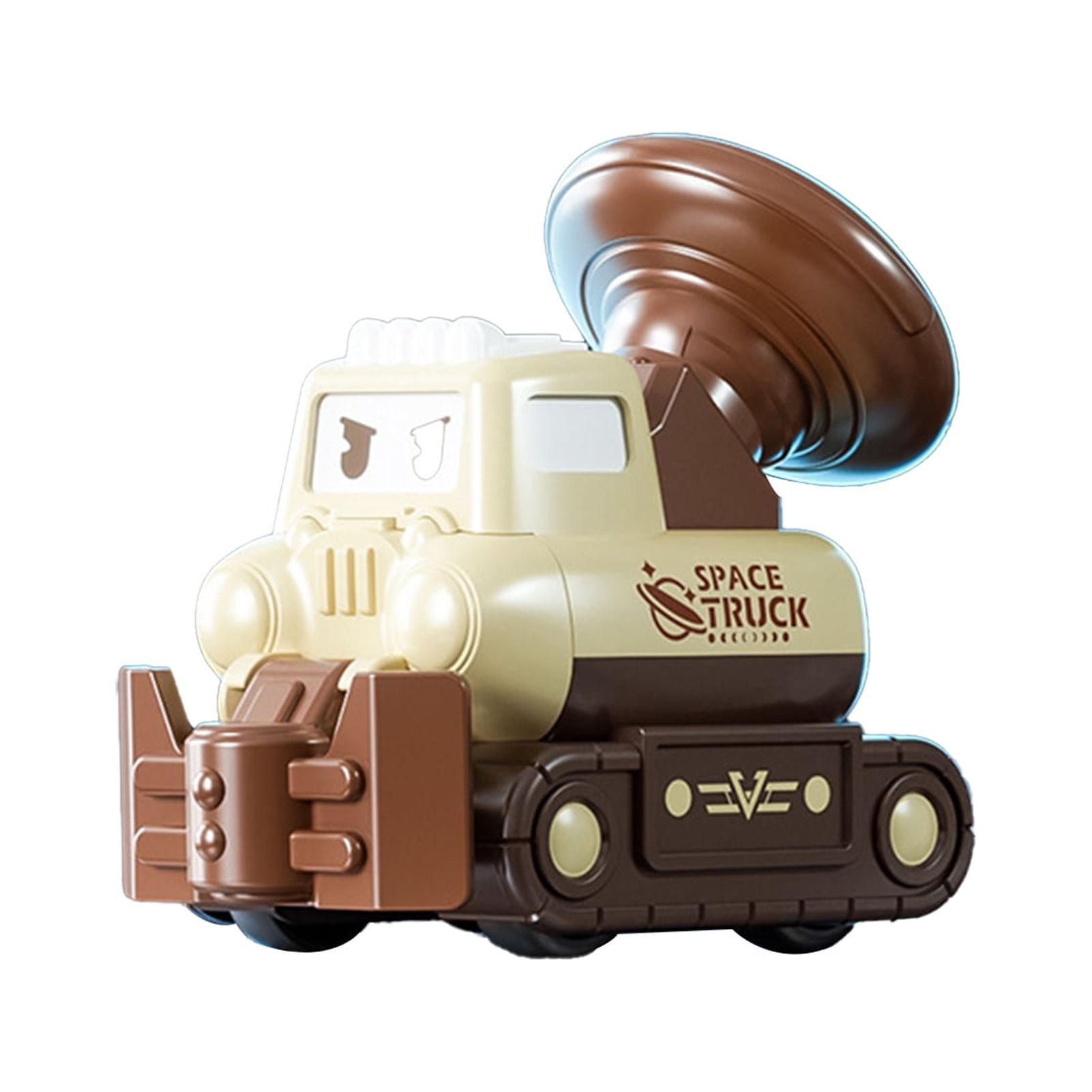 Temacd Car Model Toy Rounded Corners Moveable Anti-fall Sound Push to ...