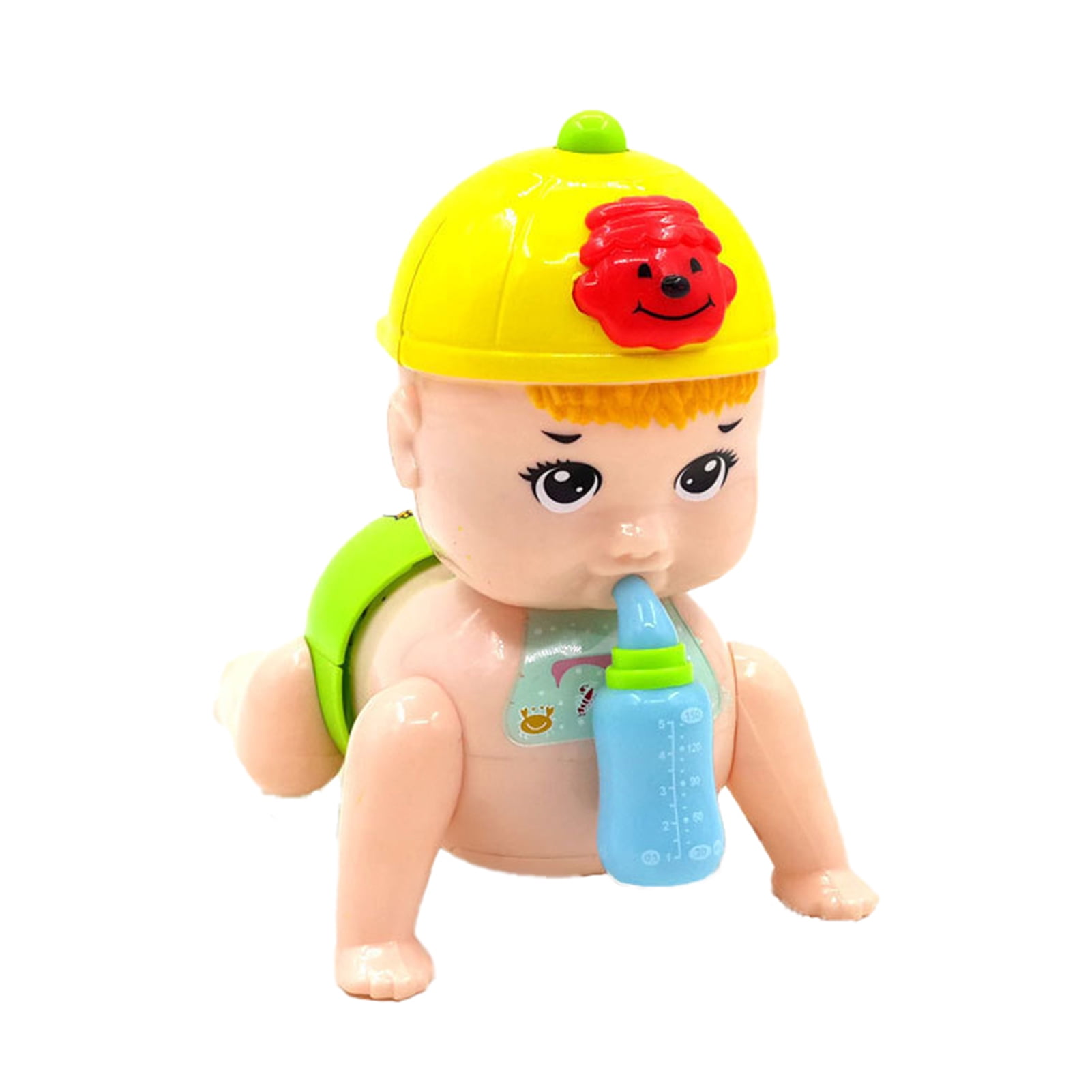 Temacd Crawling Toy with Feeding Bottle Intelligence Development Non ...