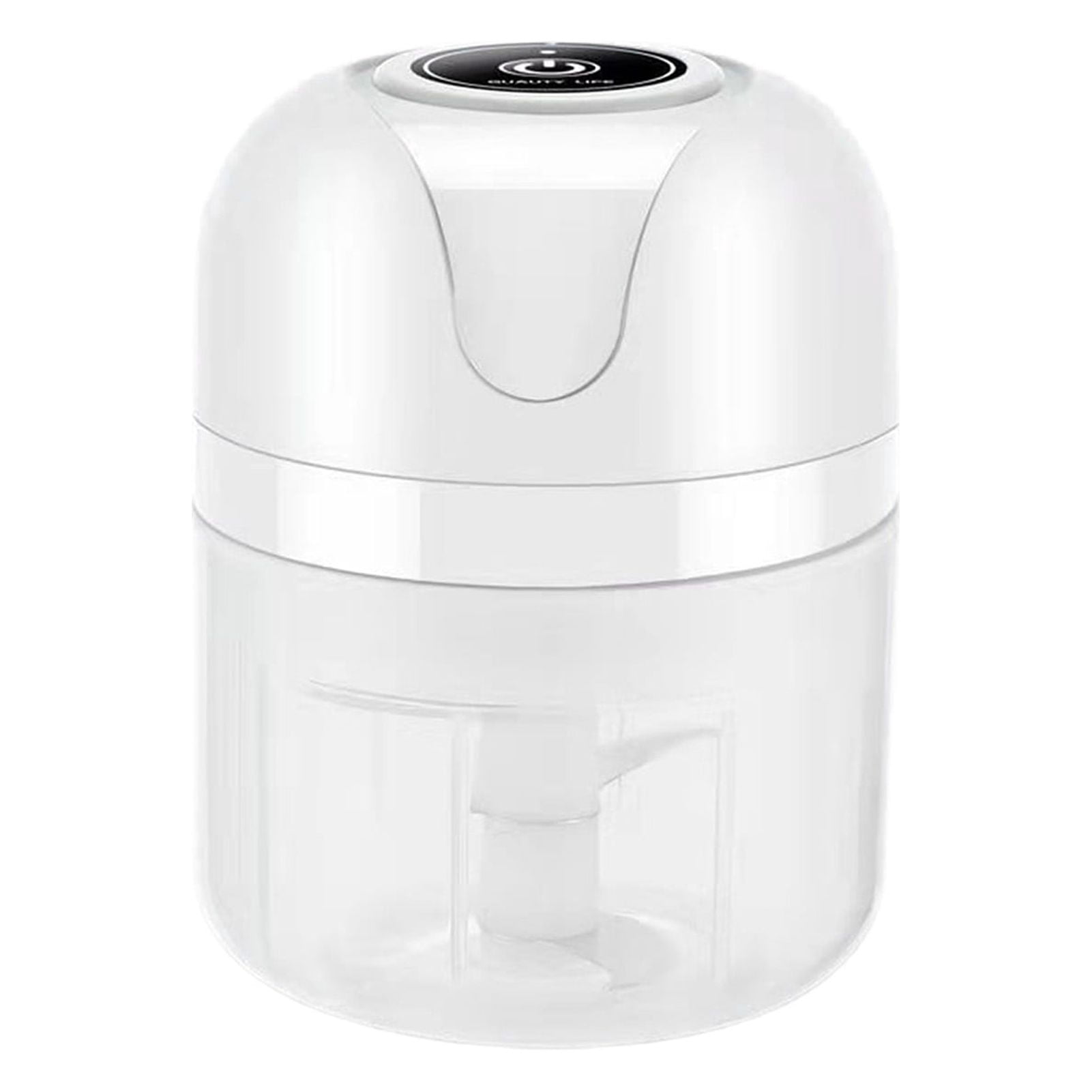 Temacd Electric Garlic Press Wireless Water-proof Plastic Simple ...