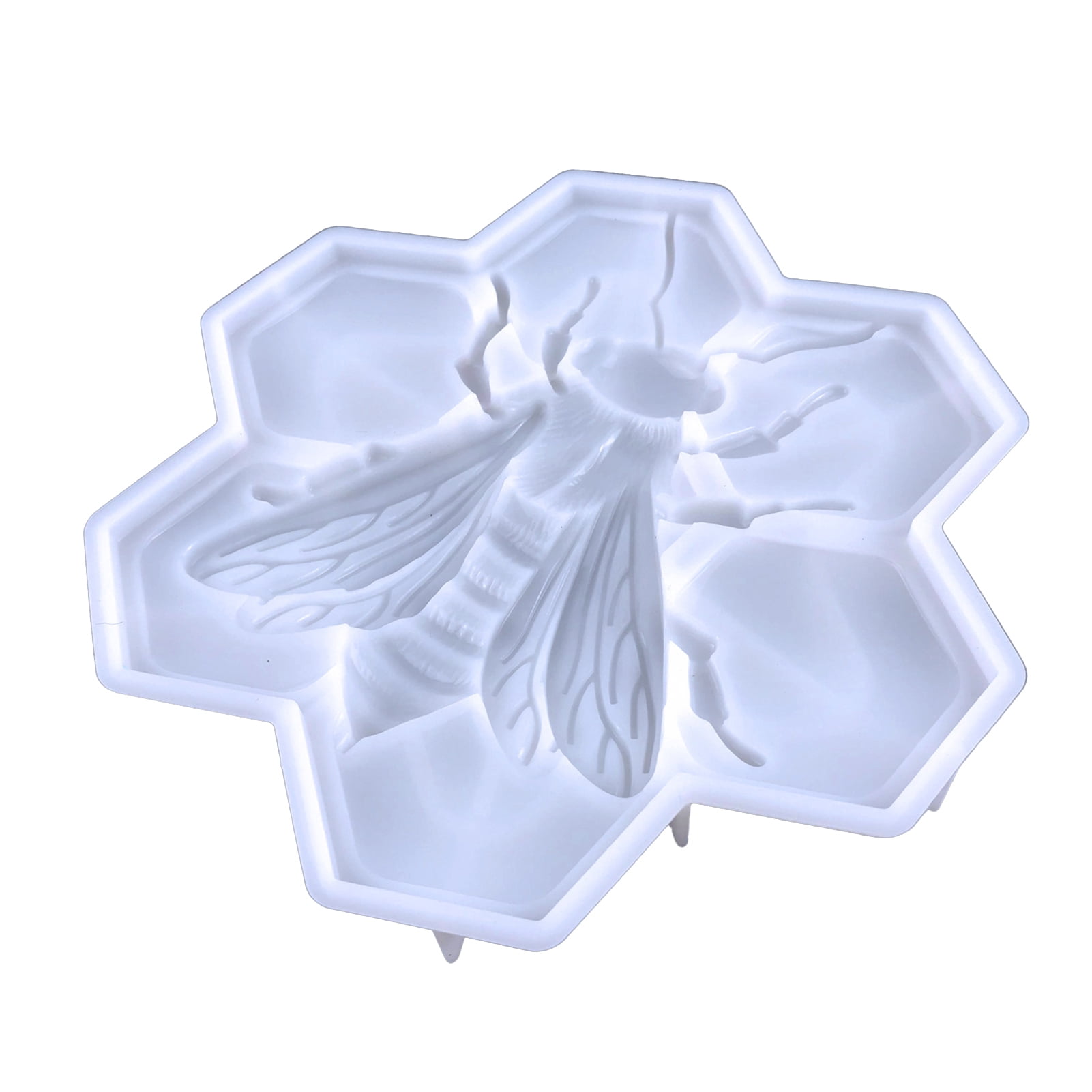 Temacd Epoxy Resin Mold Homemade Easy Release Non-sticky Clear Texture ...