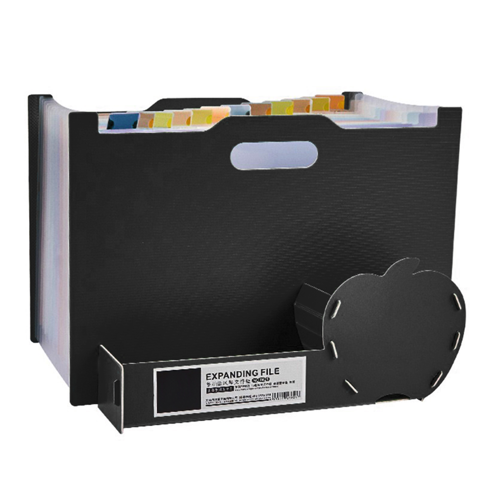 Temacd File Folder Vertical Multilayer Document Folder with Detachable ...