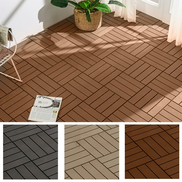 Temacd Floor Tile Snap Fit Multiple Mounting Styles with Open Mesh ...