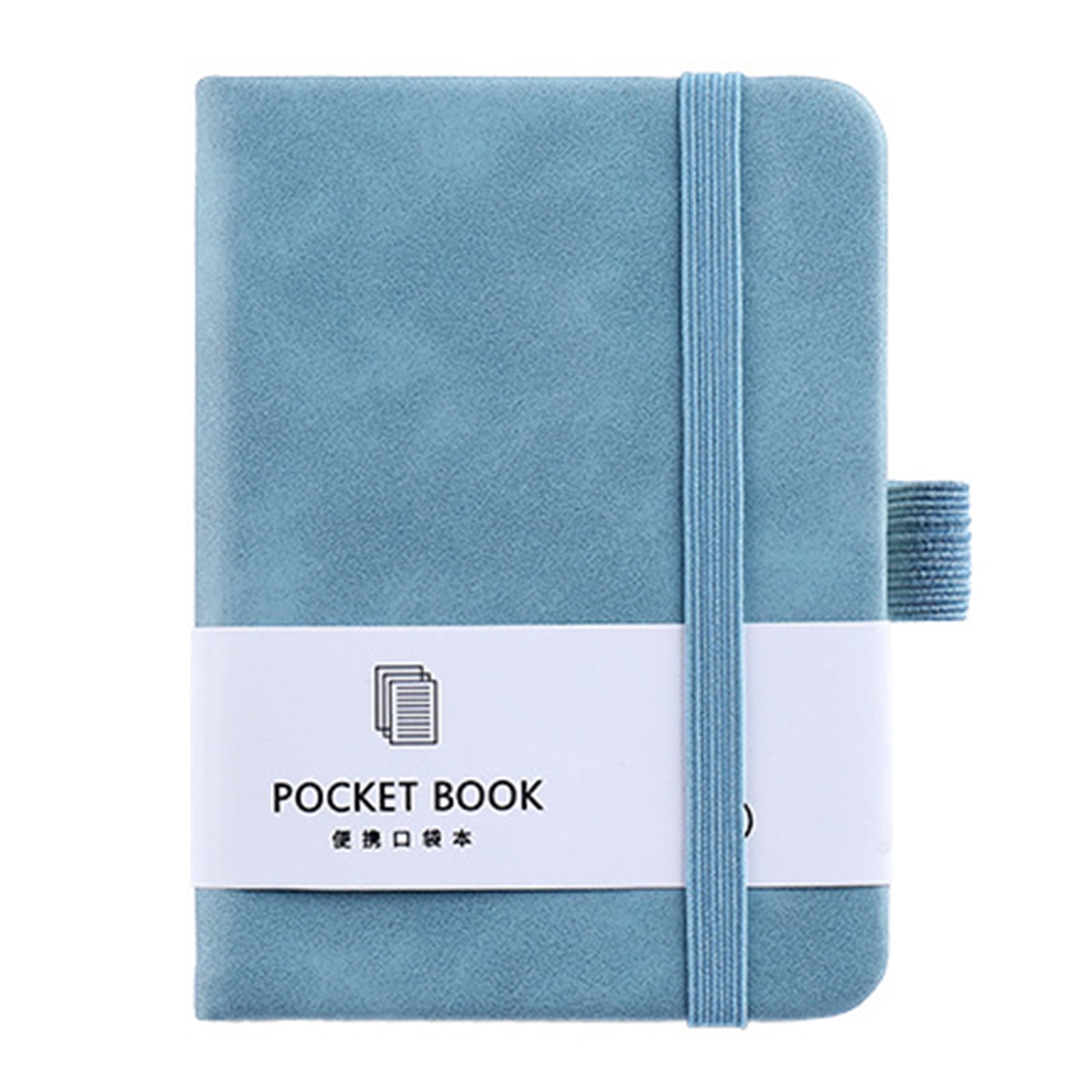Temacd Notebook Stylish Portable Diary Notebook with Elastic Strap ...