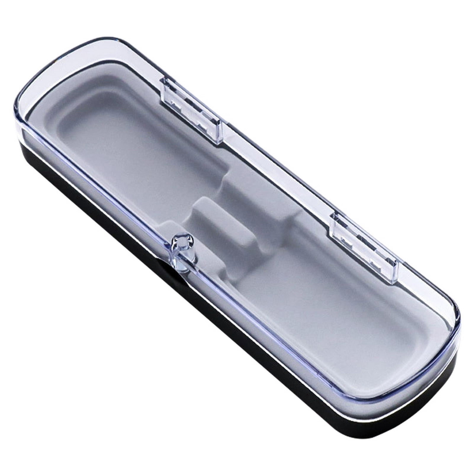 Temacd Pencil Box Stylish Transparent Lid Pencil Case with Magnetic ...