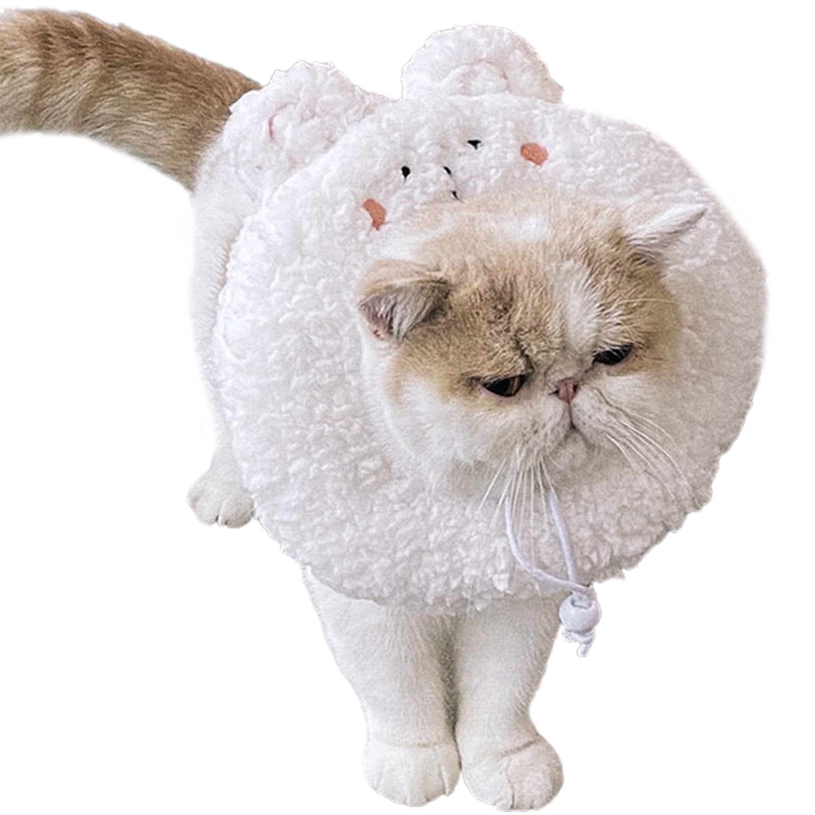 Temacd Pet Protective Collar Super Soft Wear Resistant Nylon Cat ...