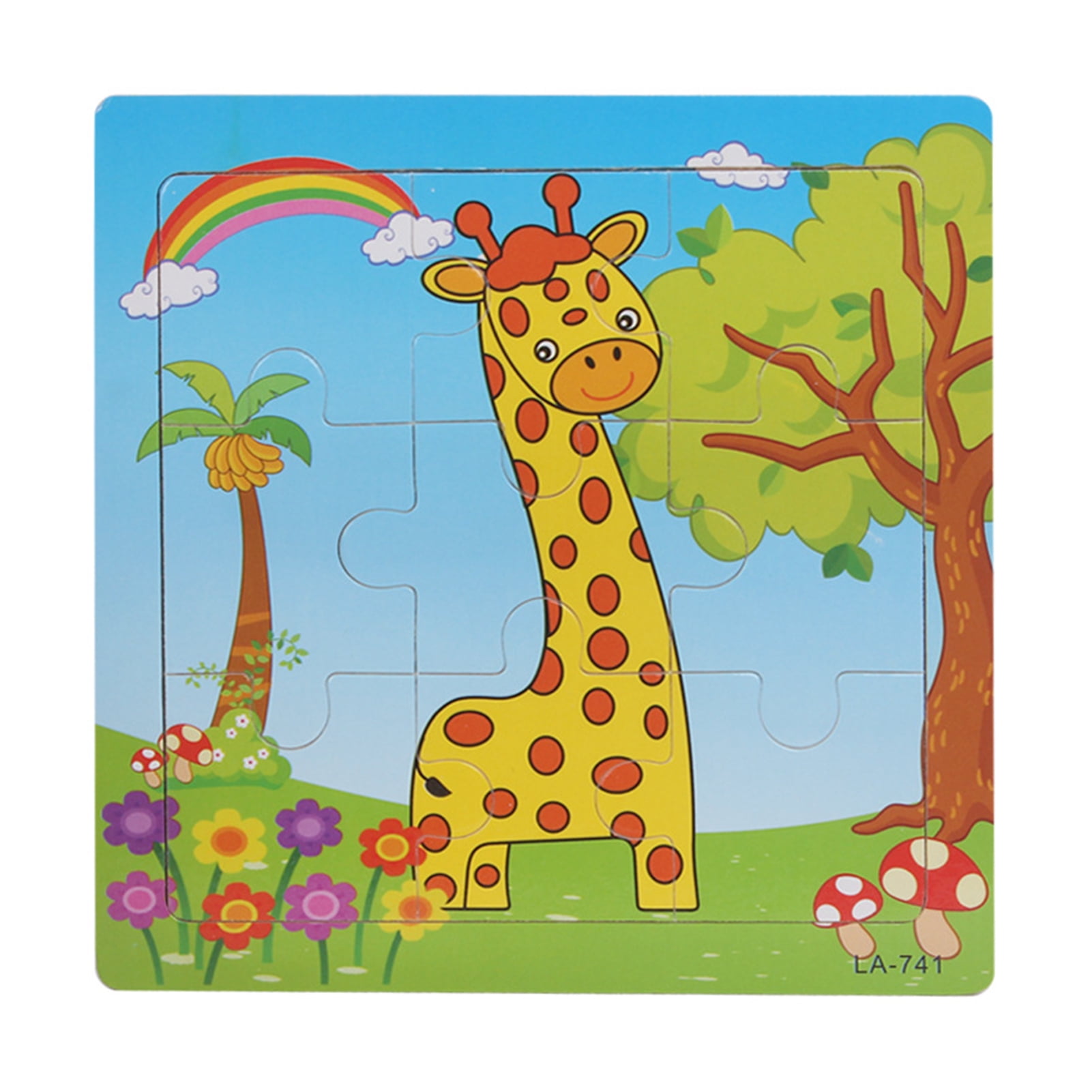 Temacd Preschool Toy Cartoon Animal Improve Problem-solving Ability Intellectual Cock Monkeys ...