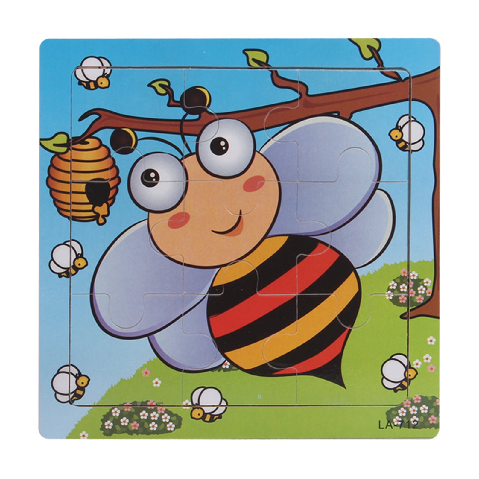 Temacd Preschool Toy Cartoon Animal Improve Problem-solving Ability ...