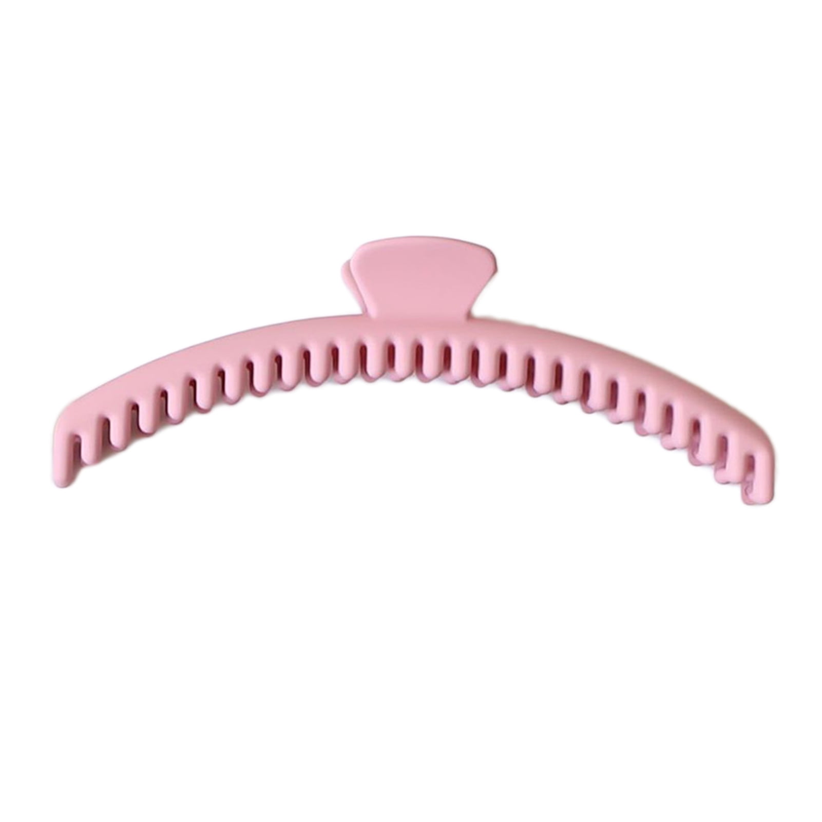 Temacd Shape Hair Claw Non slip Crossing Teeth Decorative Tight Frosted ...