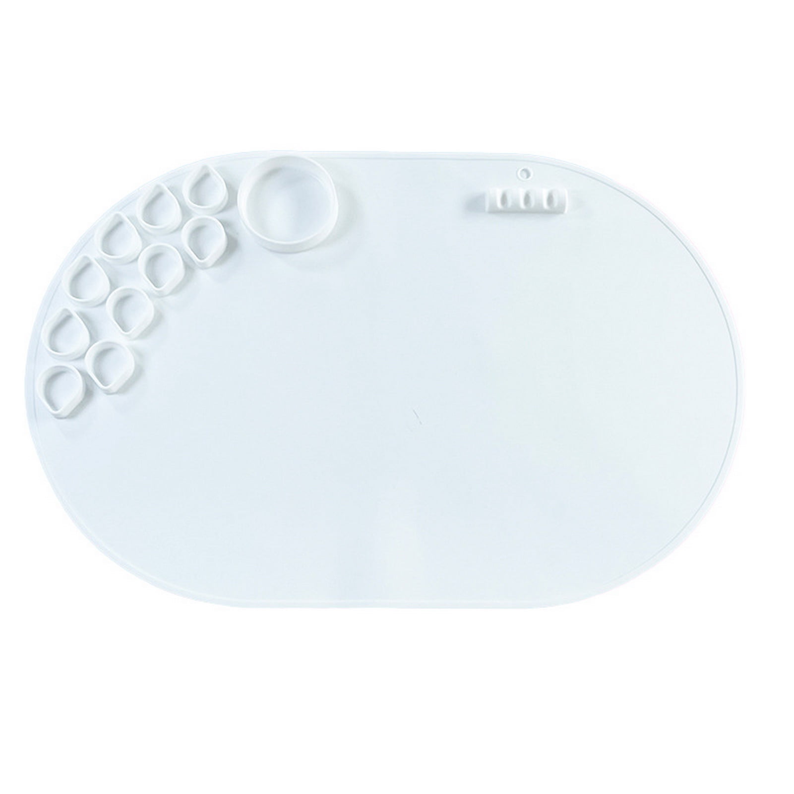 Temacd Silicone Drawing Mat Waterproof Heat-resistant Foldable Colorful ...