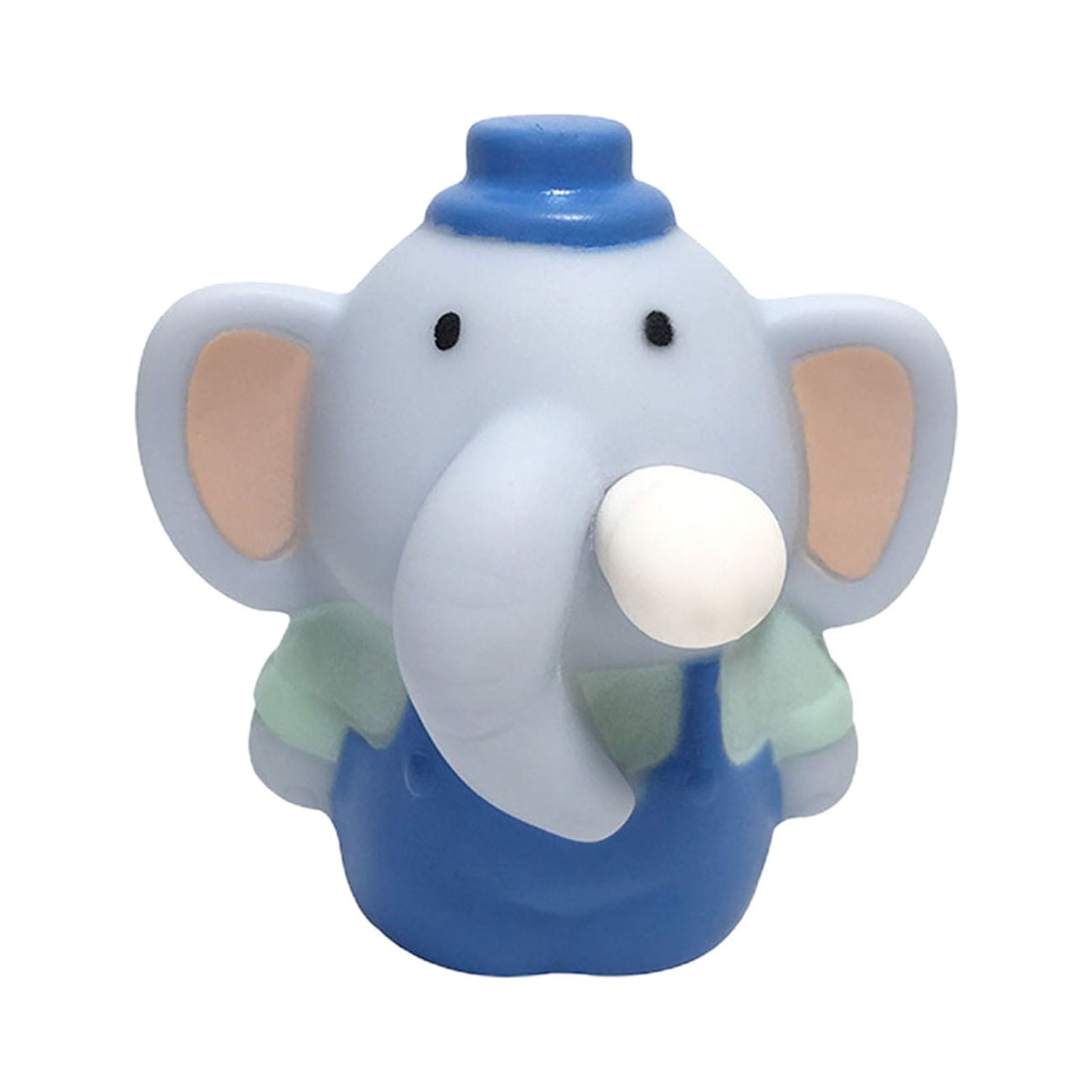 Temacd Squeeze Bubble Elephant Blowing Balloon Soft TPR Cartoon Animal ...