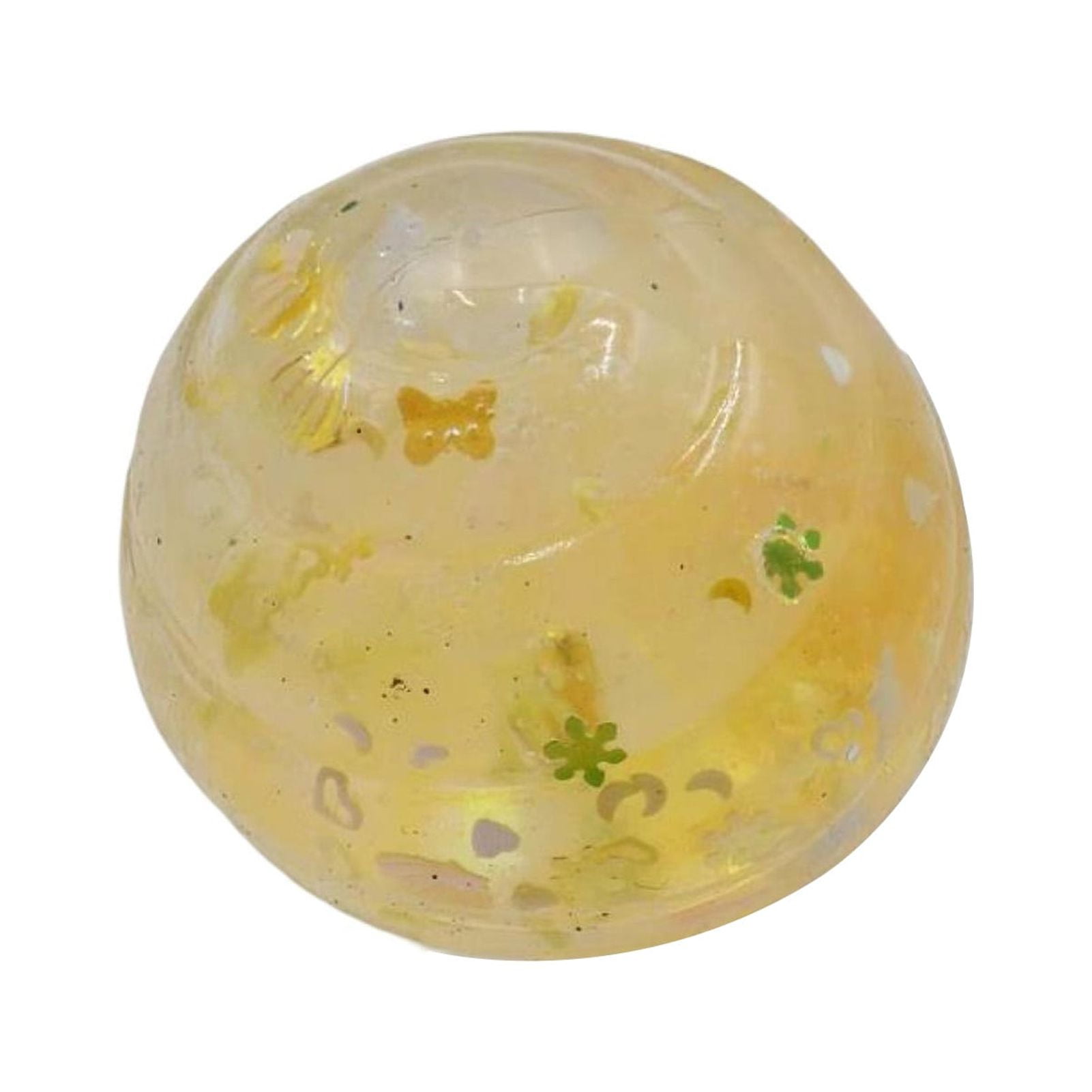 Temacd Squeeze Fidget Toy Soft TPR Quick Rebound Colorful Mini Sequins ...