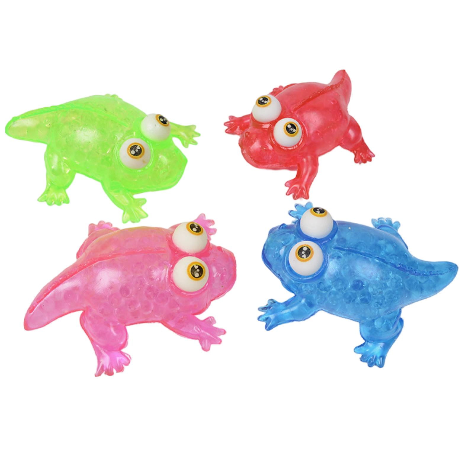 Temacd Squishes Squeeze Toy Big Eyes Crocodile Soft TPR Flexible Grape ...