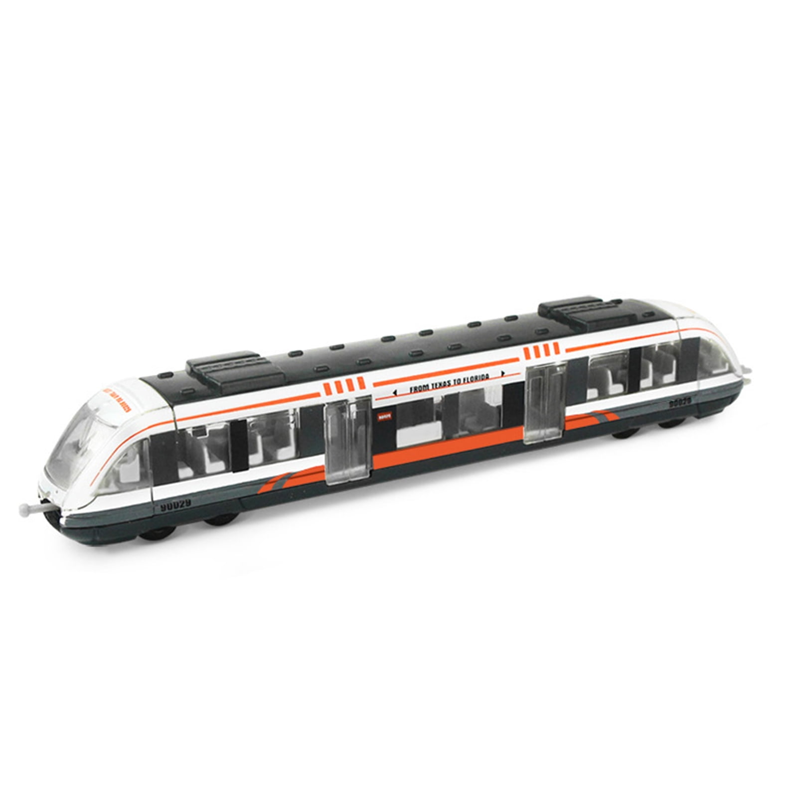 Temacd Toy Train Exquisite Rust-Resistant Sturdy High Speed Railway ...