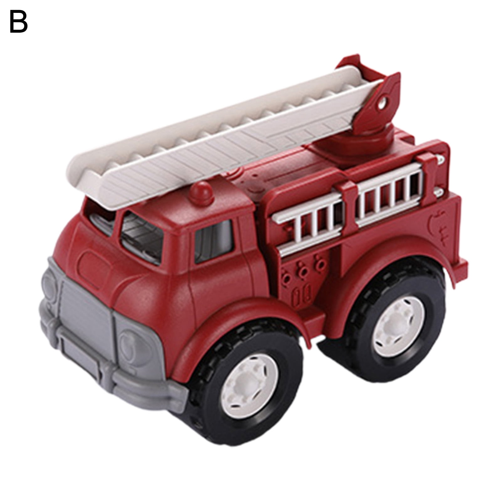 Temacd Vehicle Toy Vivid Colors Plastic Engineering Vehicle Model ...